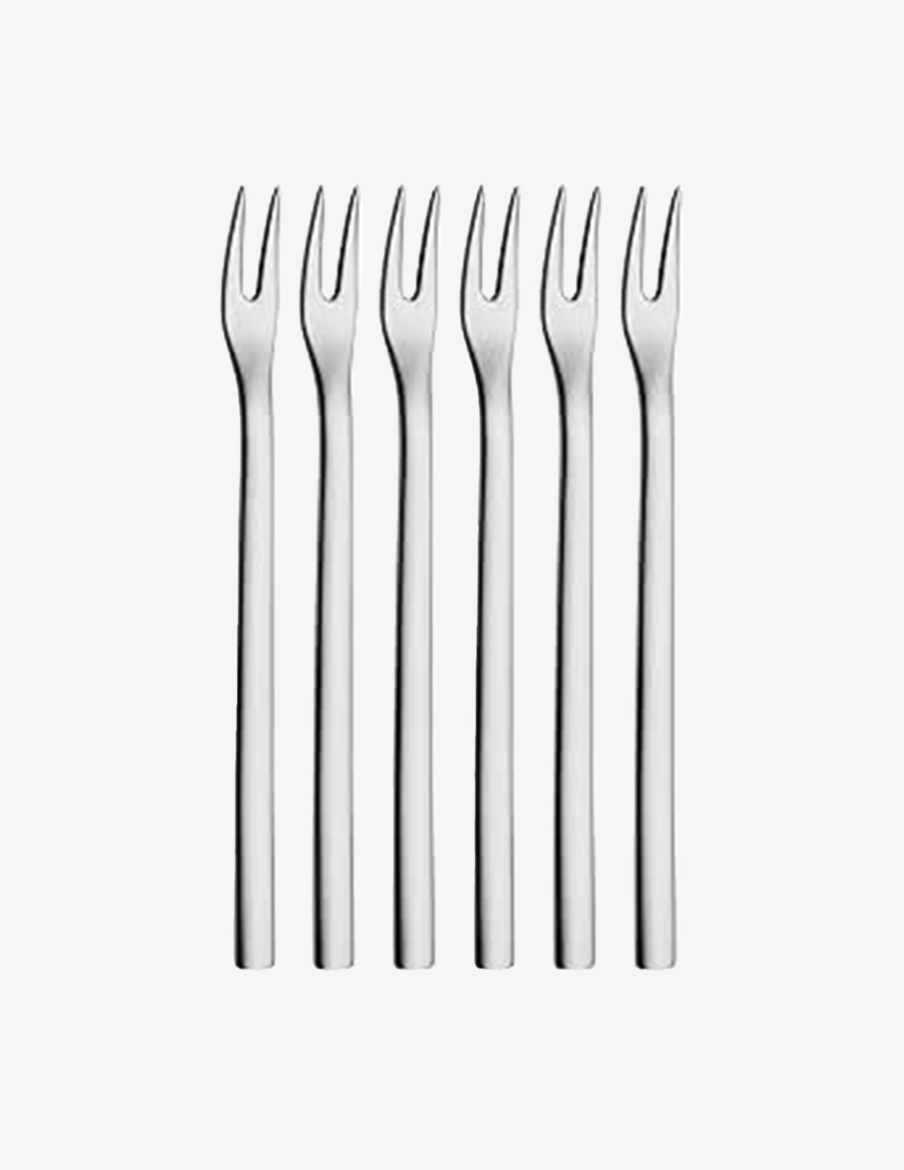 Shop WMF New 6-piece stainless steel appetizer fork set on Rinascente