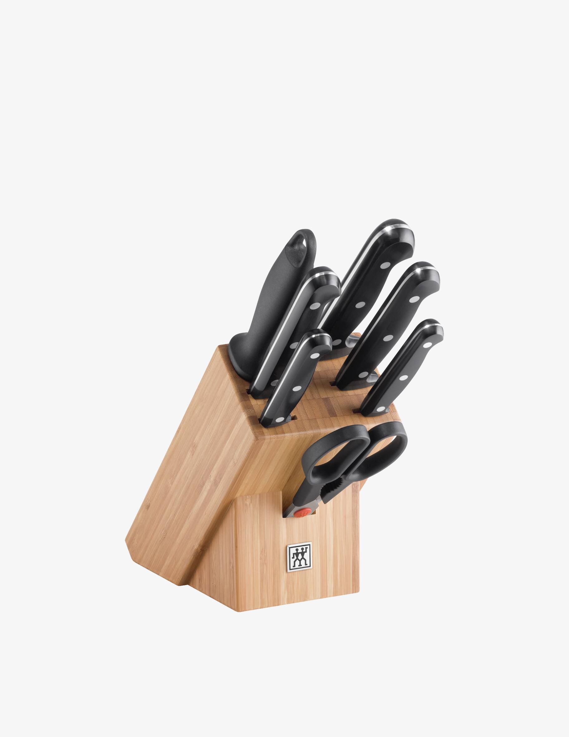 Shop Zwilling Knife block 8Pcs - Brown on Rinascente
