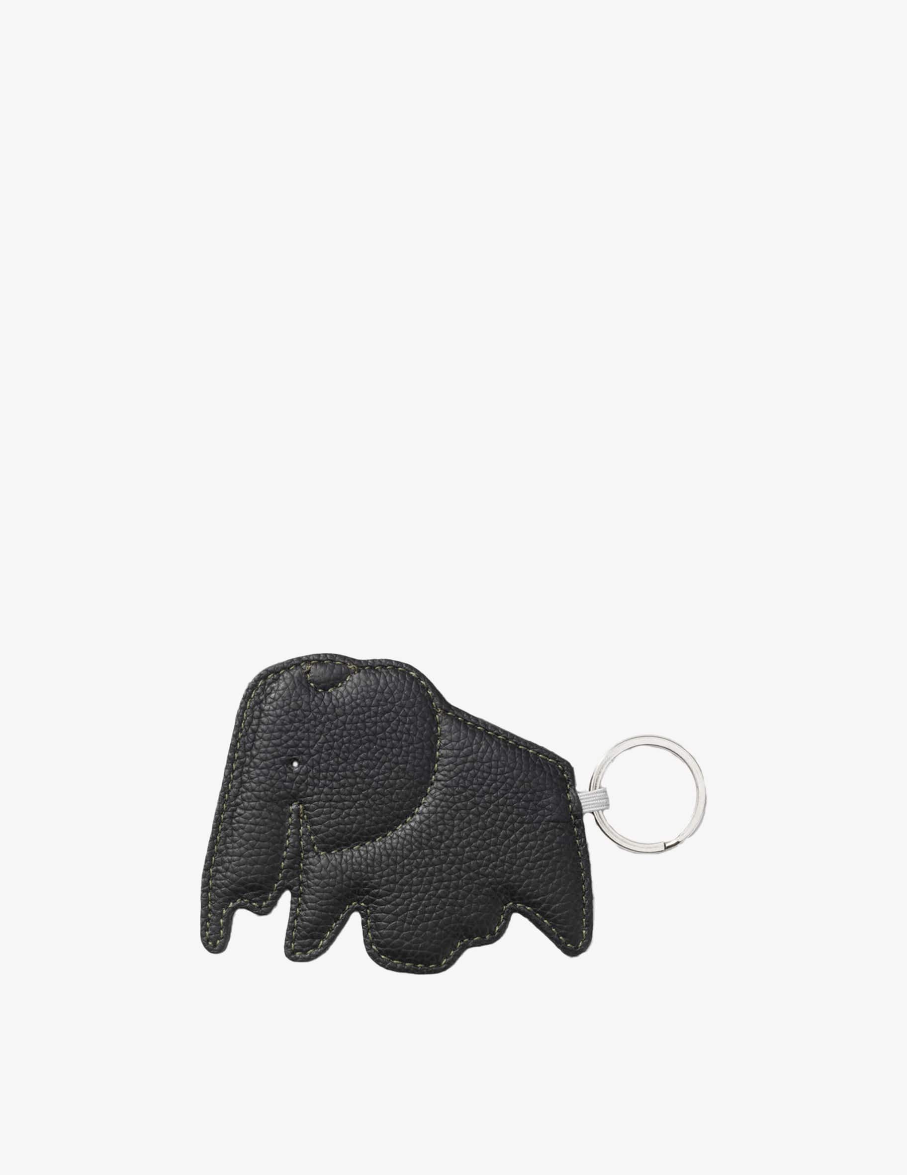 Shop Vitra Key Ring Elephant Office Accessories - Black on Rinascente