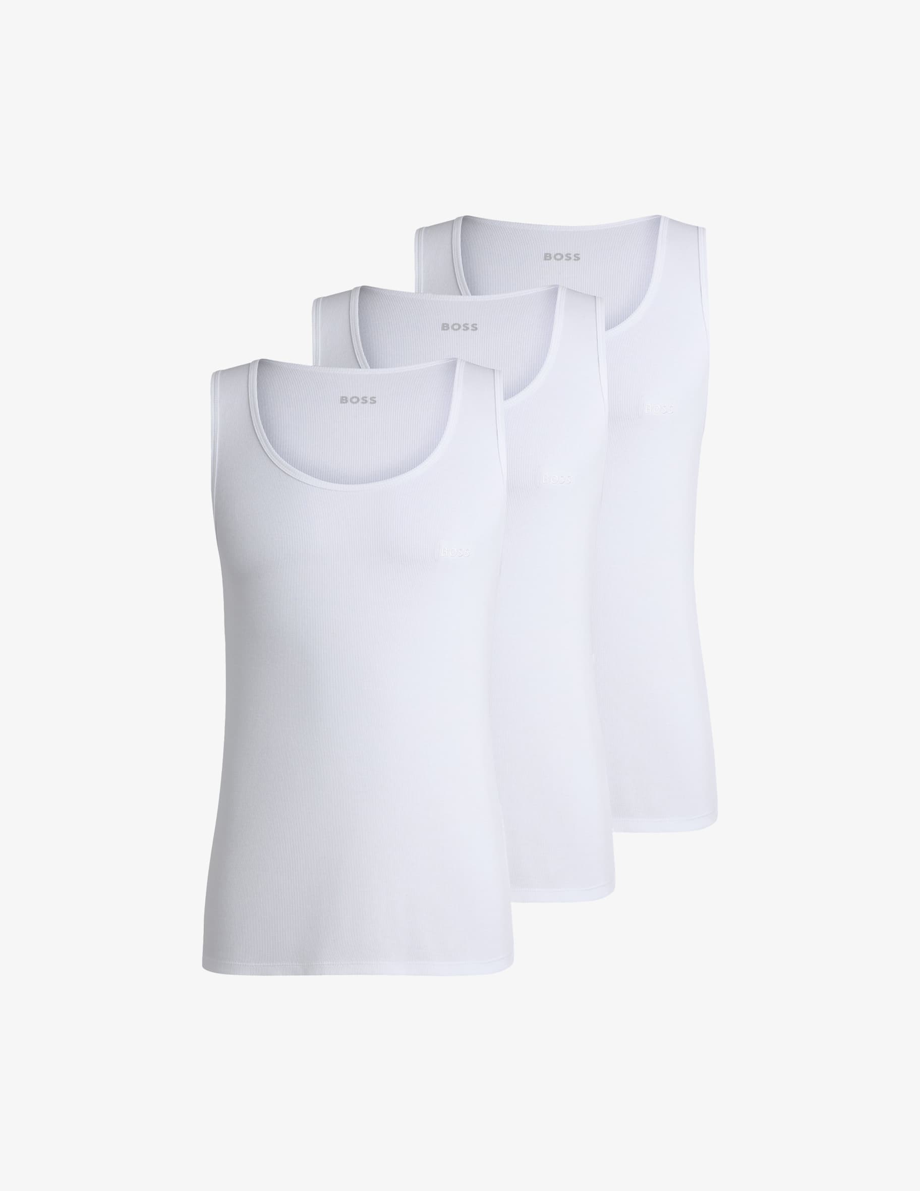 Shop BOSS Tank top rib trio on Rinascente