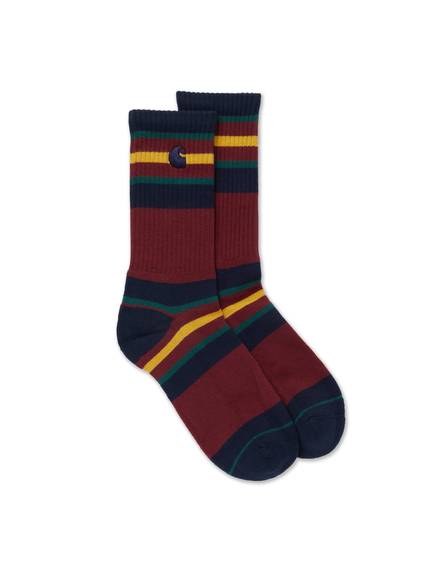 Shop Carhartt WIP Socks oregon starco stripe on Rinascente