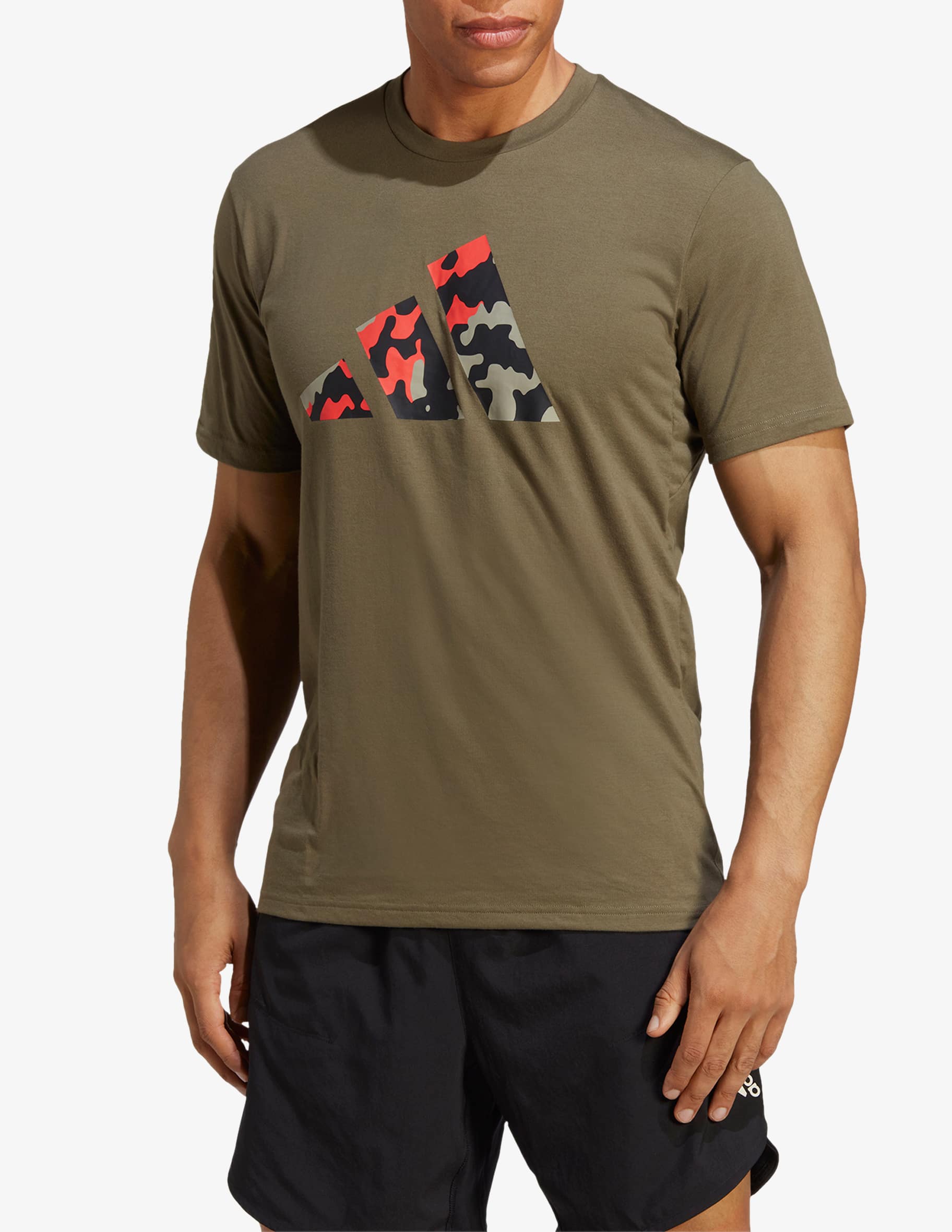 Acquista Adidas Performance Maglietta tech aero big logo camo su Rinascente