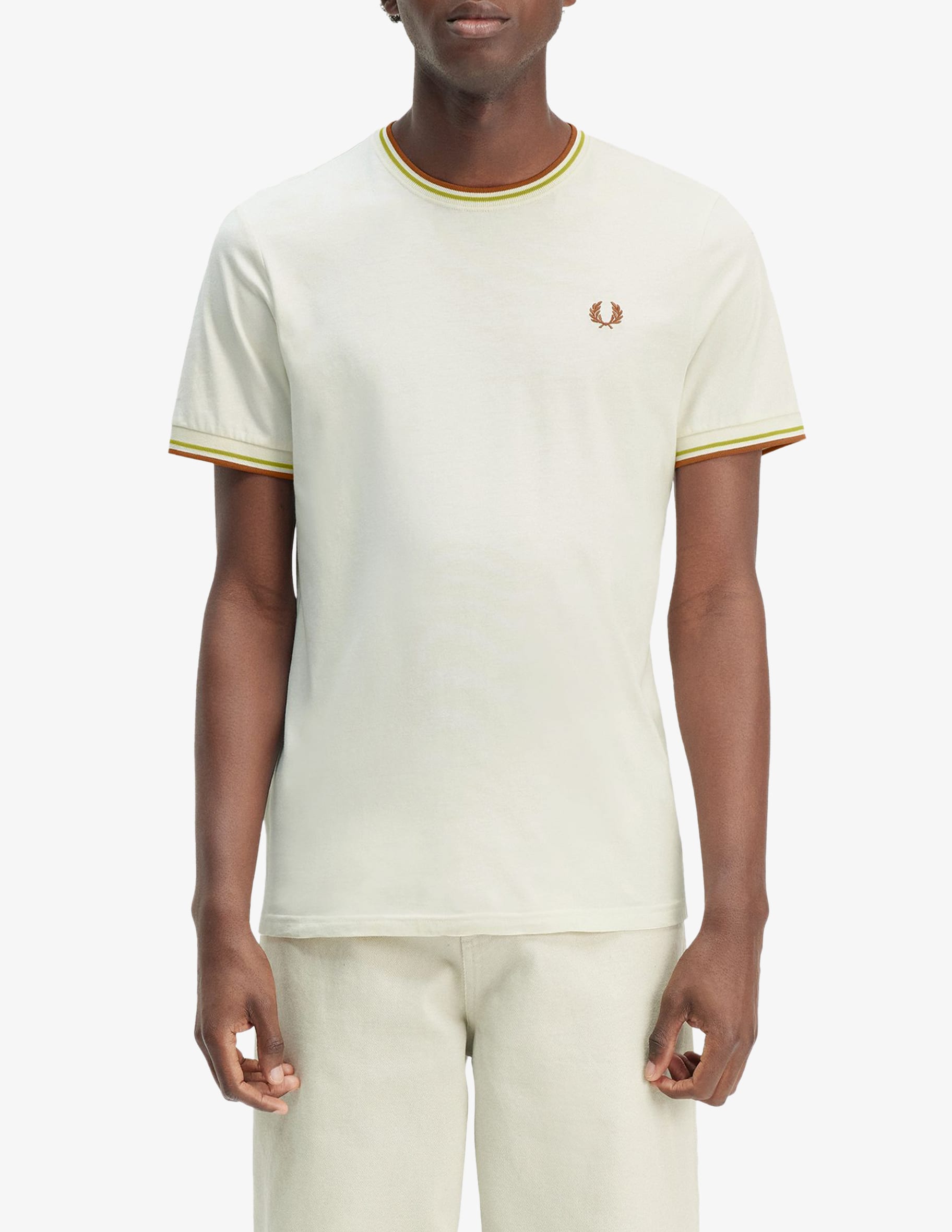 Shop Fred Perry Profile trim t-shirt on Rinascente