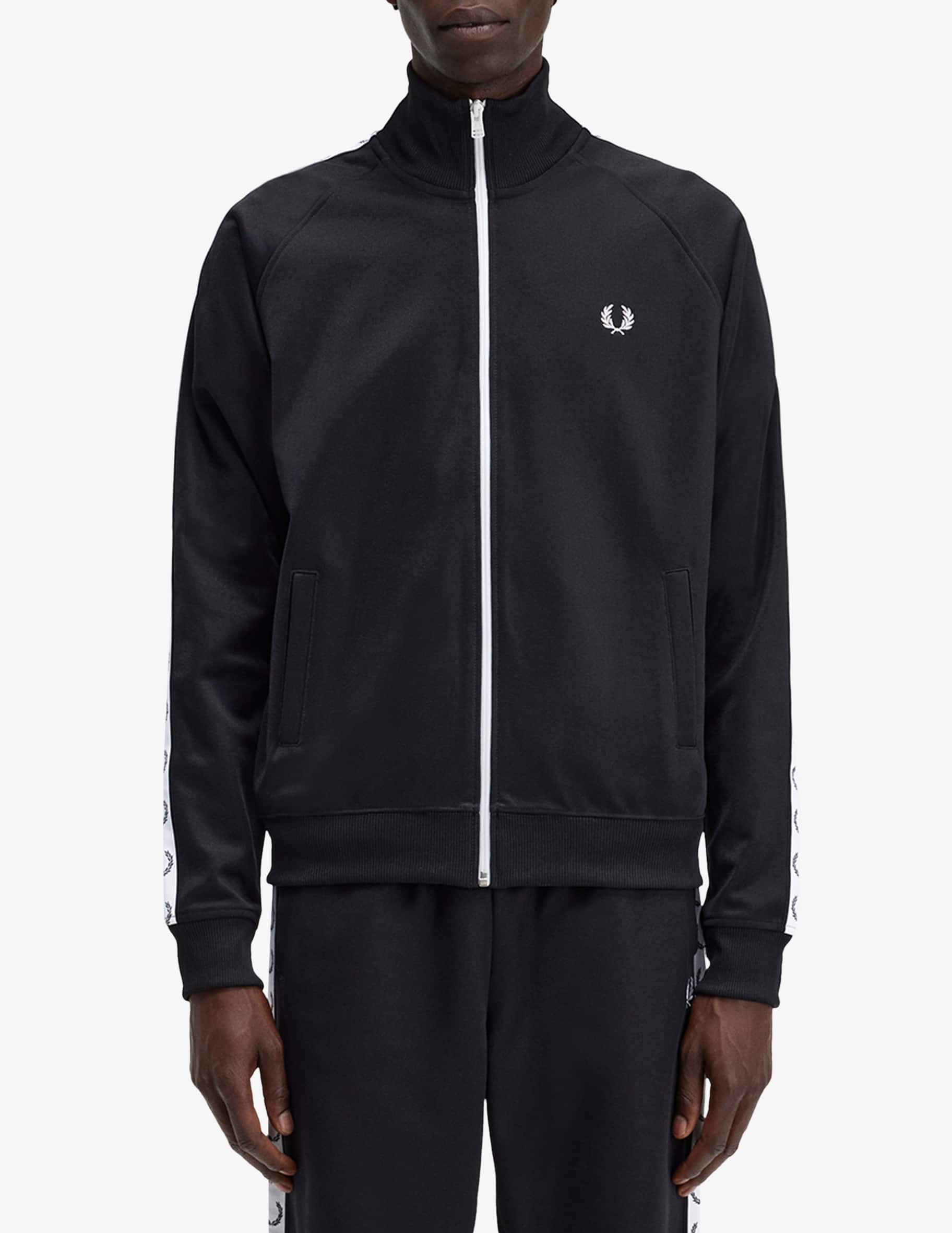 Shop Fred Perry Full zip sweater on Rinascente