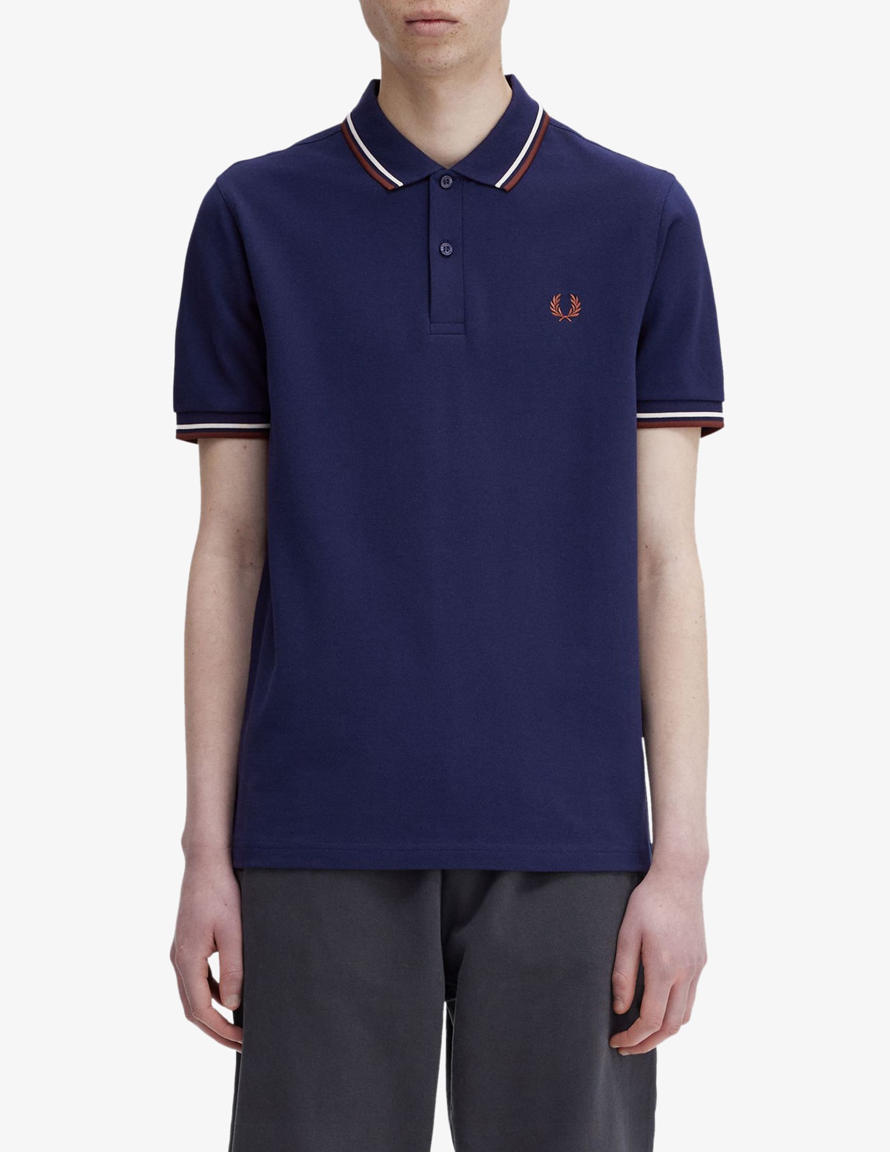 Shop Fred Perry Profiles short sleeve polo shirt on Rinascente