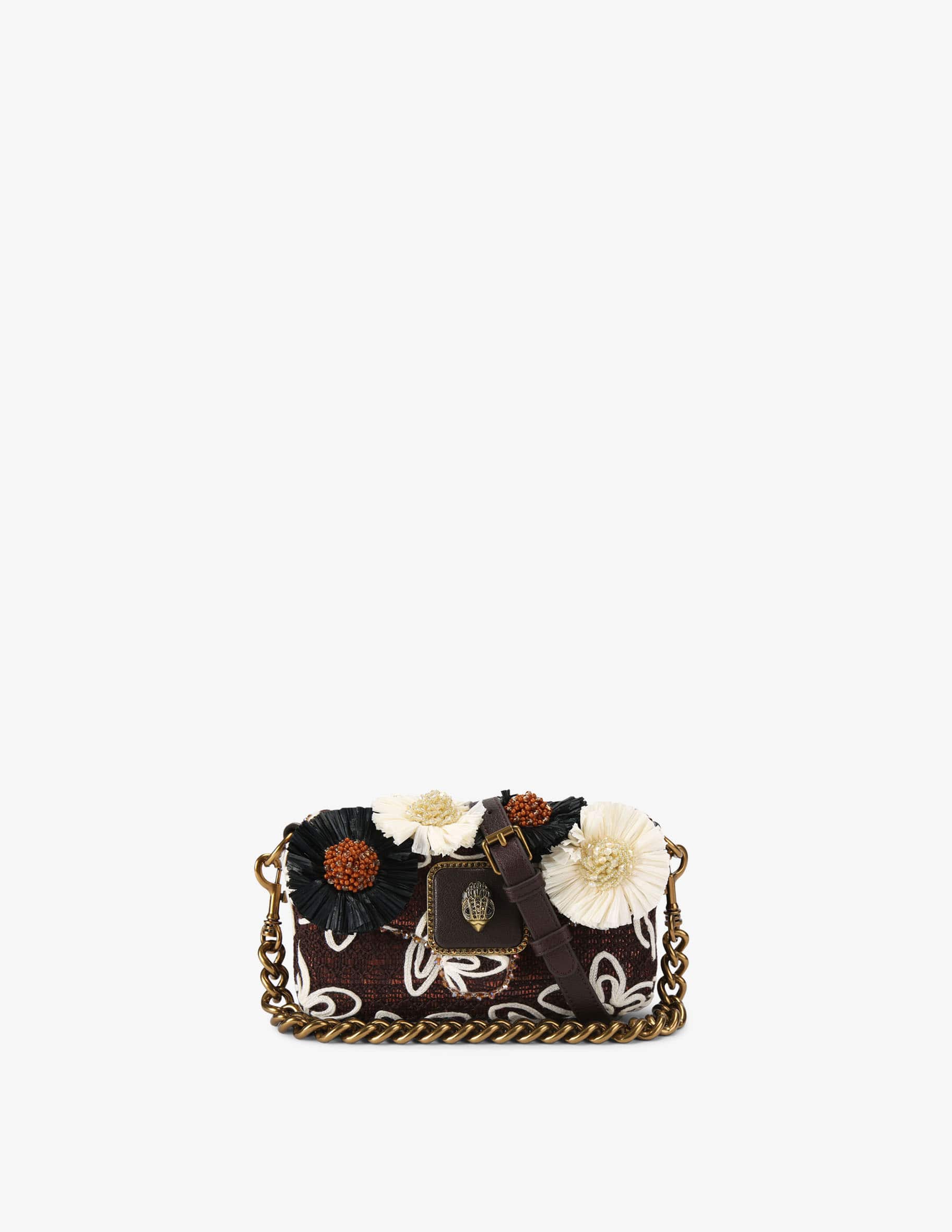 Shop Kurt Geiger Pimlico flower crossbody bag on Rinascente