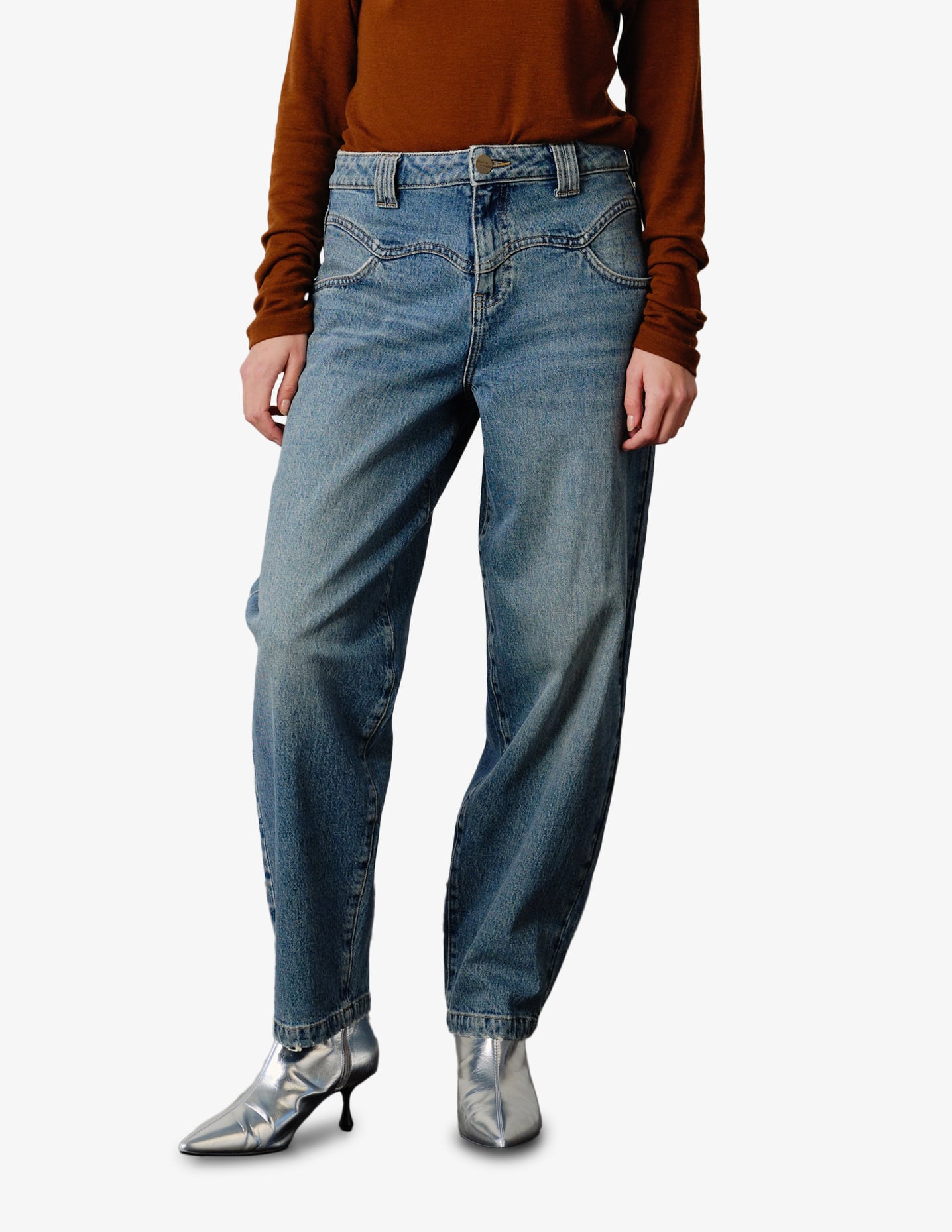 Shop seventy + mochi Mia jeans on Rinascente