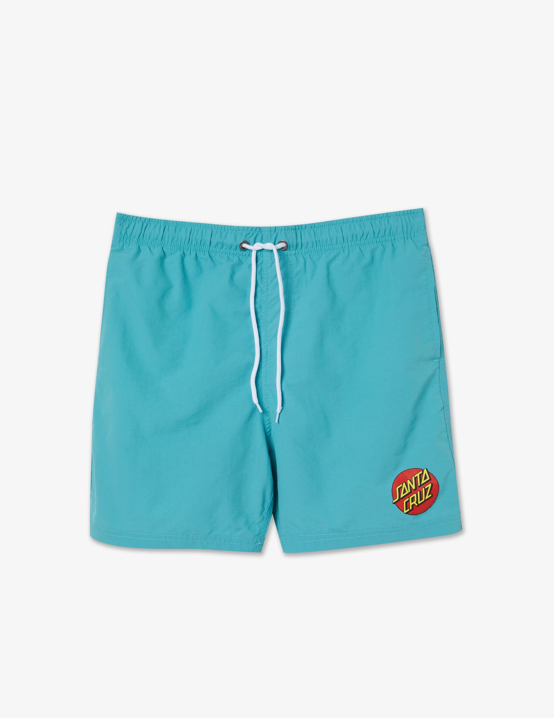 Shop Santa Cruz Swim short classic dot - light blue on Rinascente
