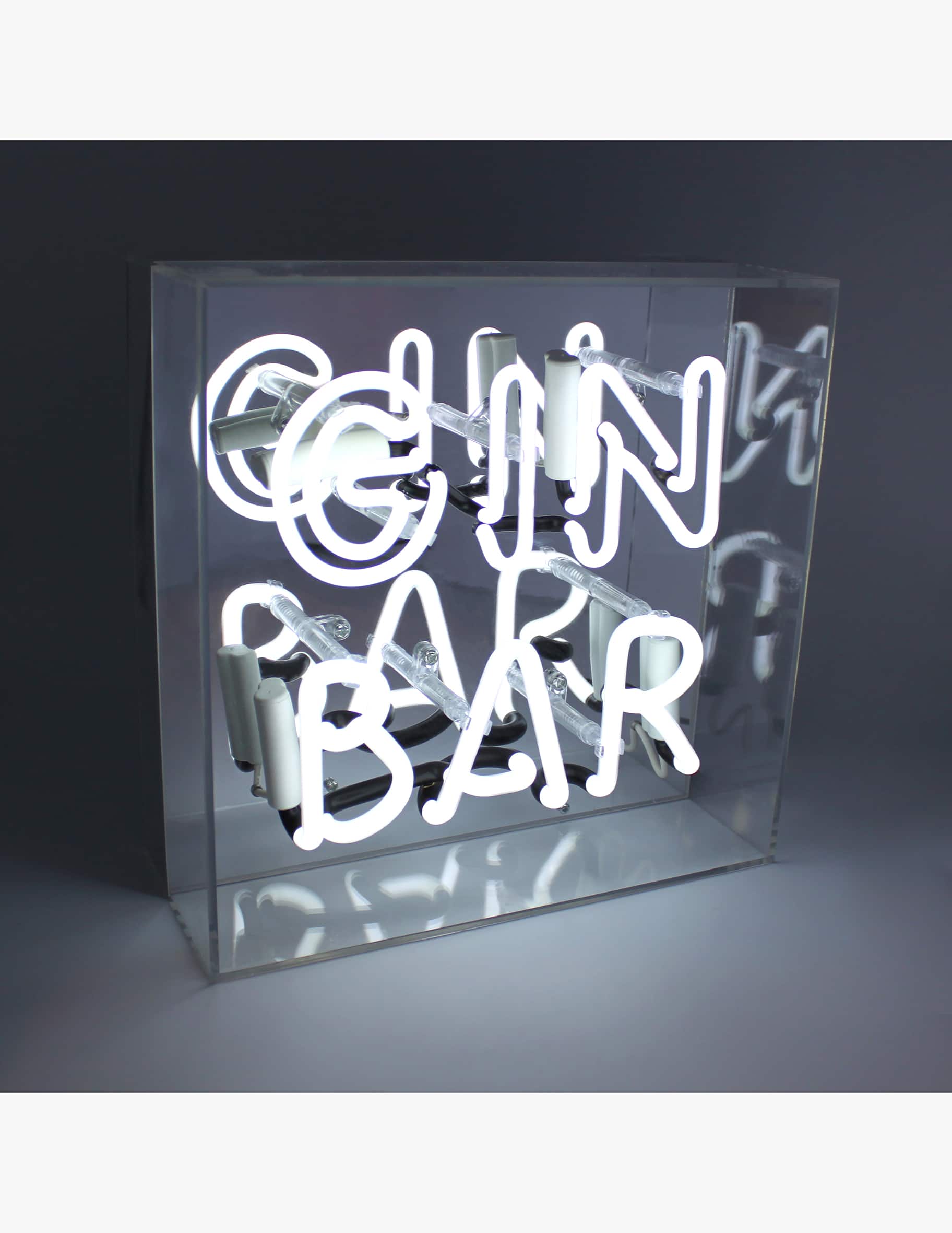 Shop Locomocean Neon Gin Bar - White on Rinascente
