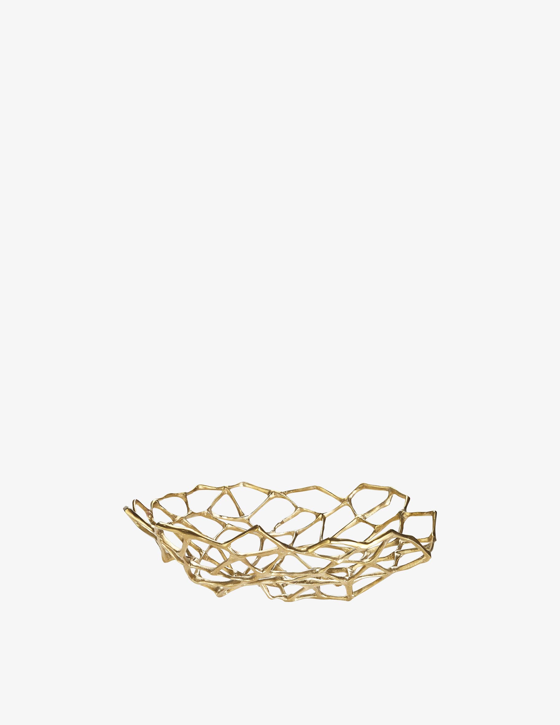 Shop Tom Dixon Bone Bowl Large - Gold on Rinascente