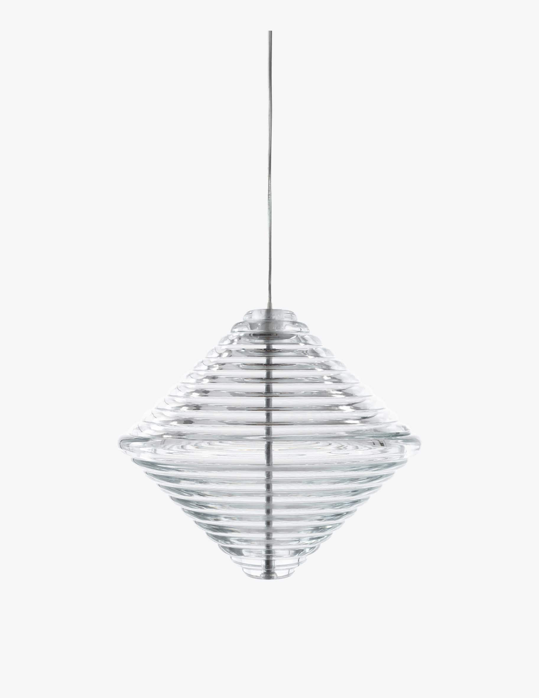Shop Tom Dixon Press Pendant Cone Clear 2700K Led Cb-Ccc on Rinascente