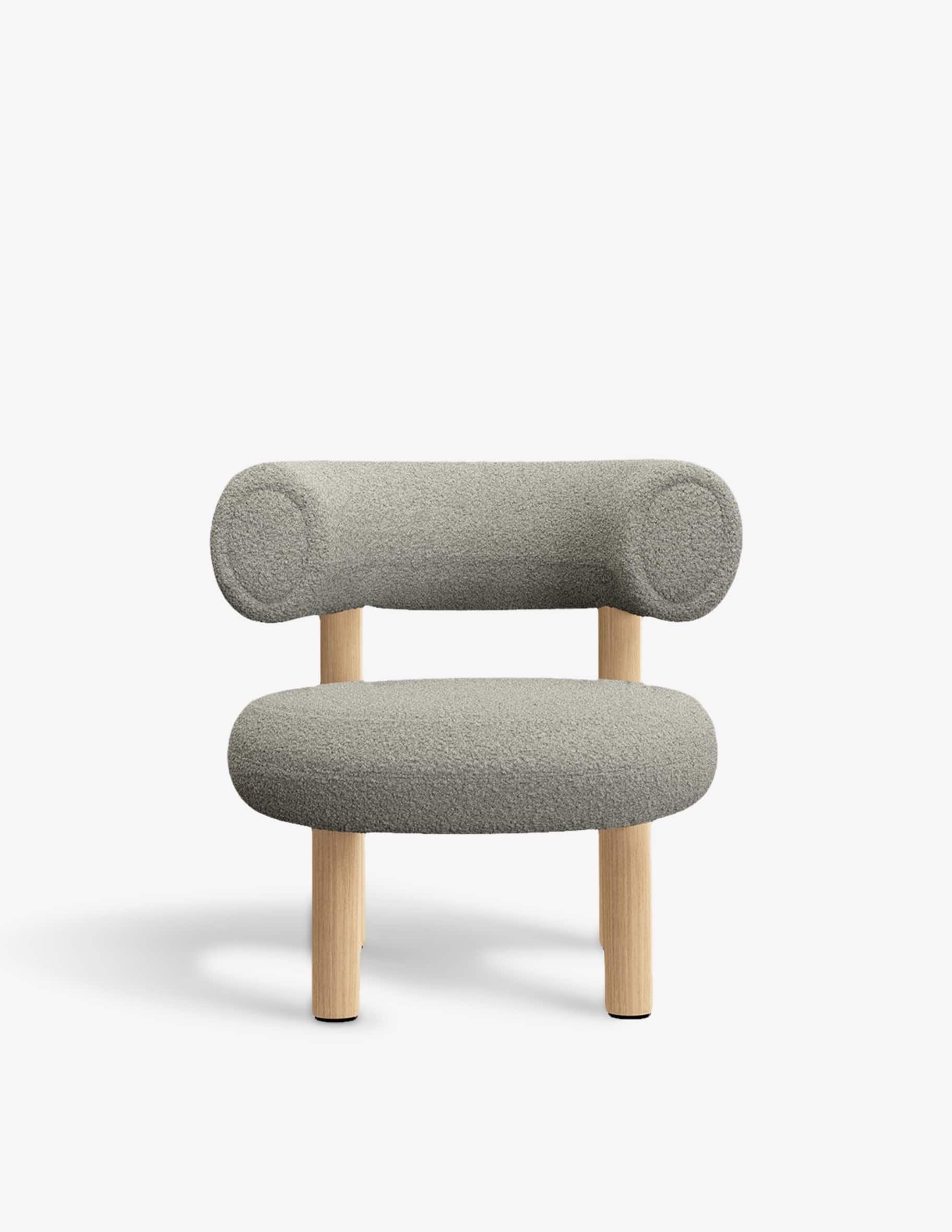 Shop Tom Dixon Fat Lounge Chair Melange Nap 0951 on Rinascente