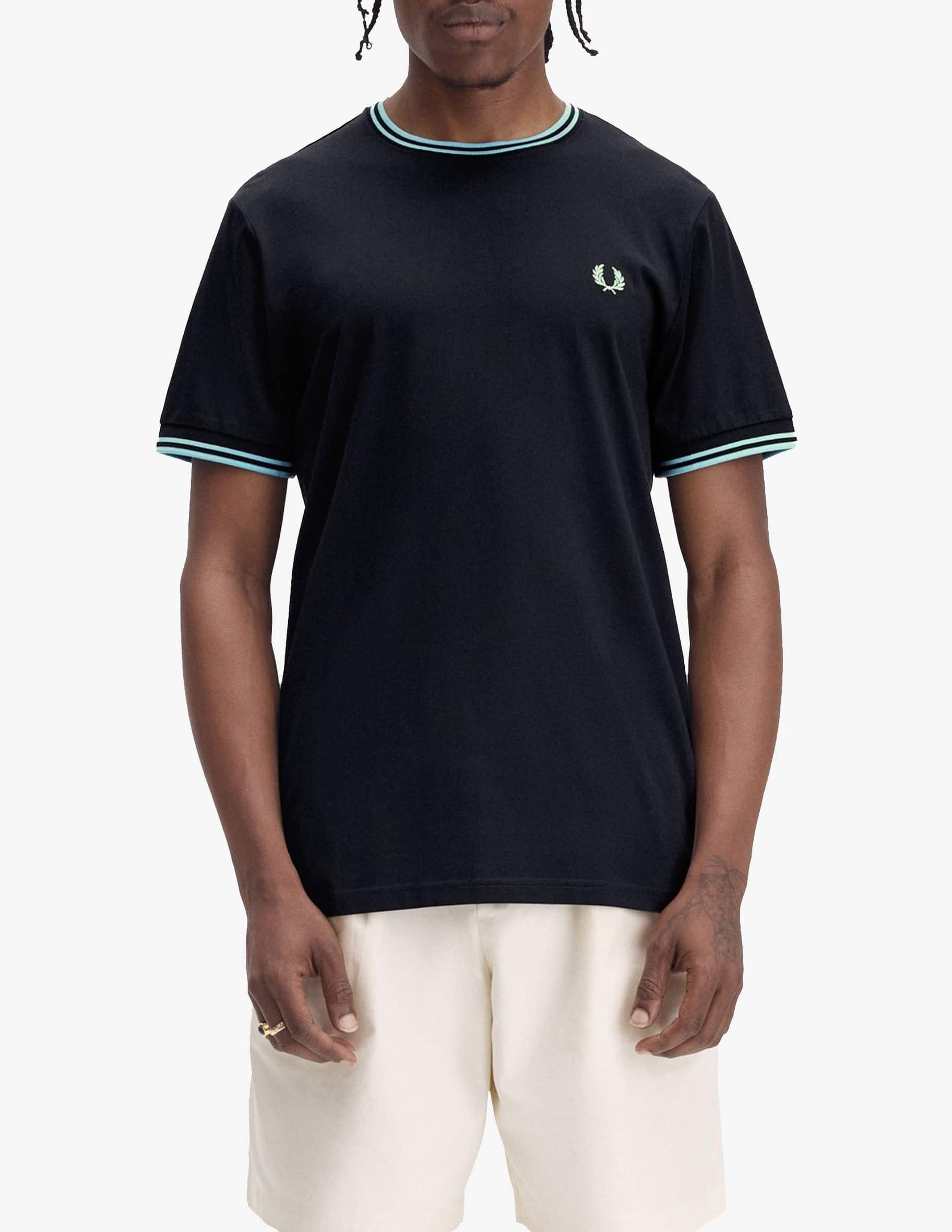 Shop Fred Perry Profile trim t-shirt on Rinascente
