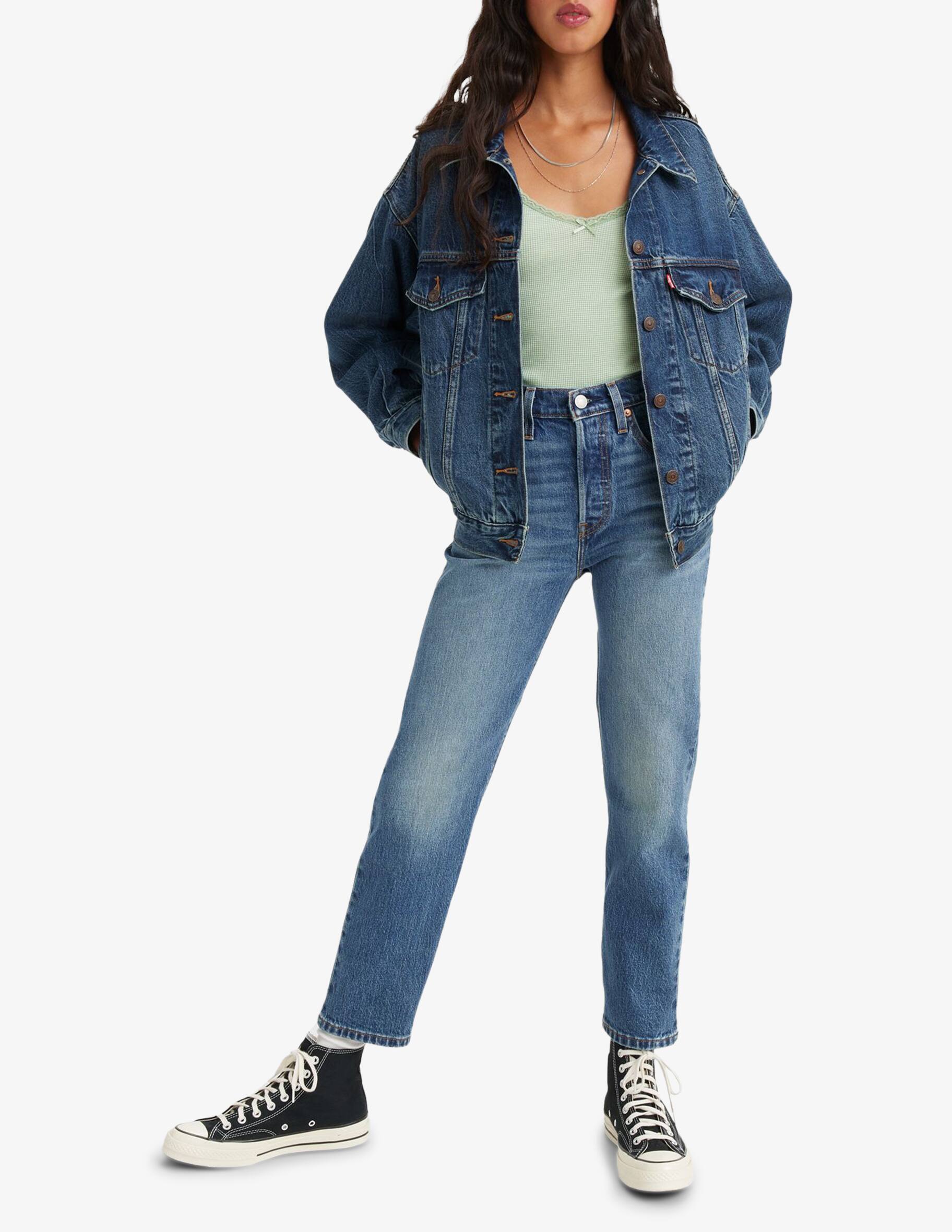 501 levi's cropped jeans store