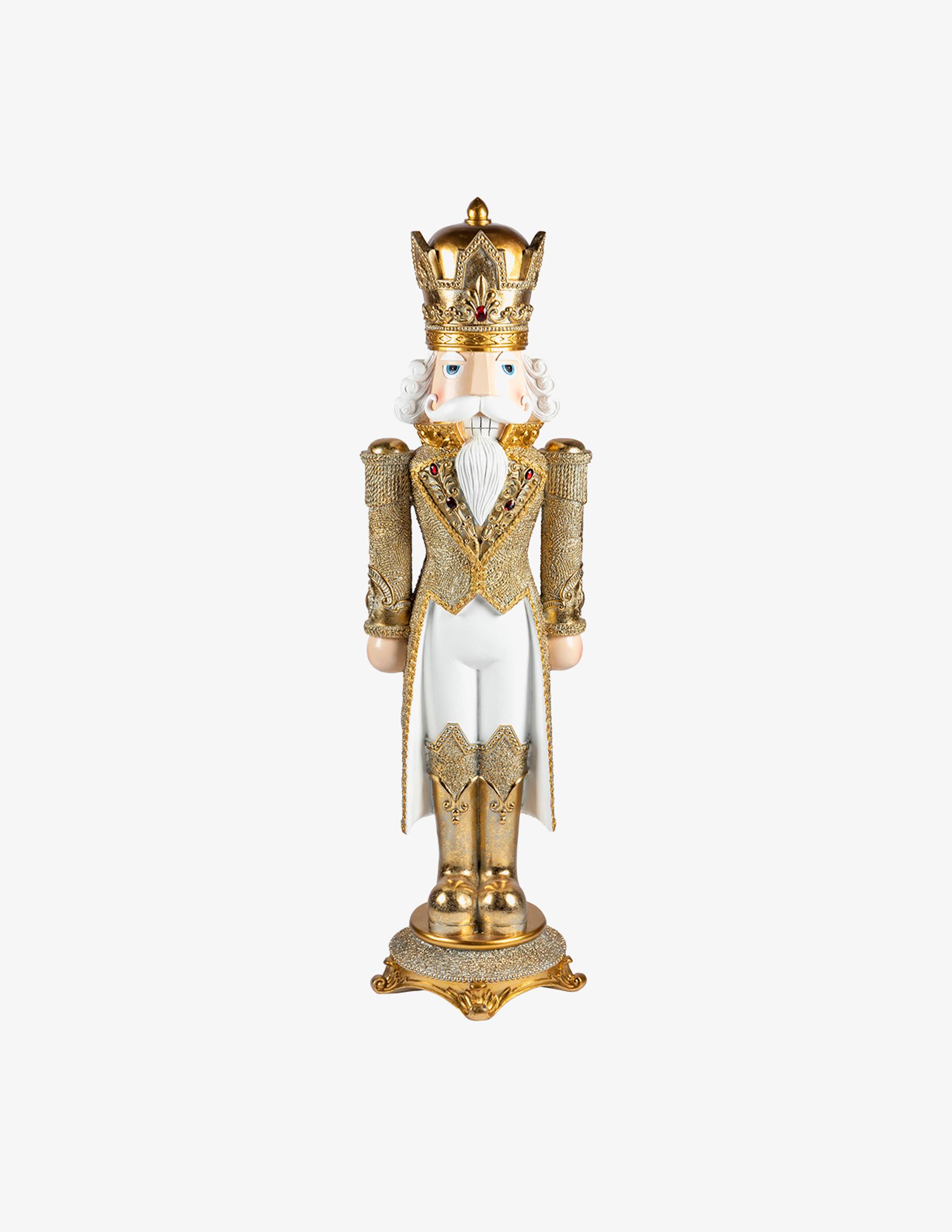 Shop Timstor Nutcracker soldier with beads - Gold on Rinascente