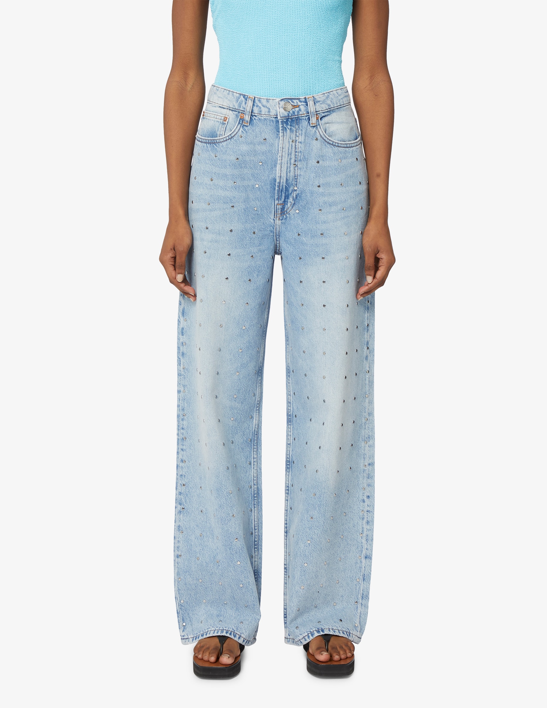 Shop Samsøe Samsøe Shelly jeans on Rinascente