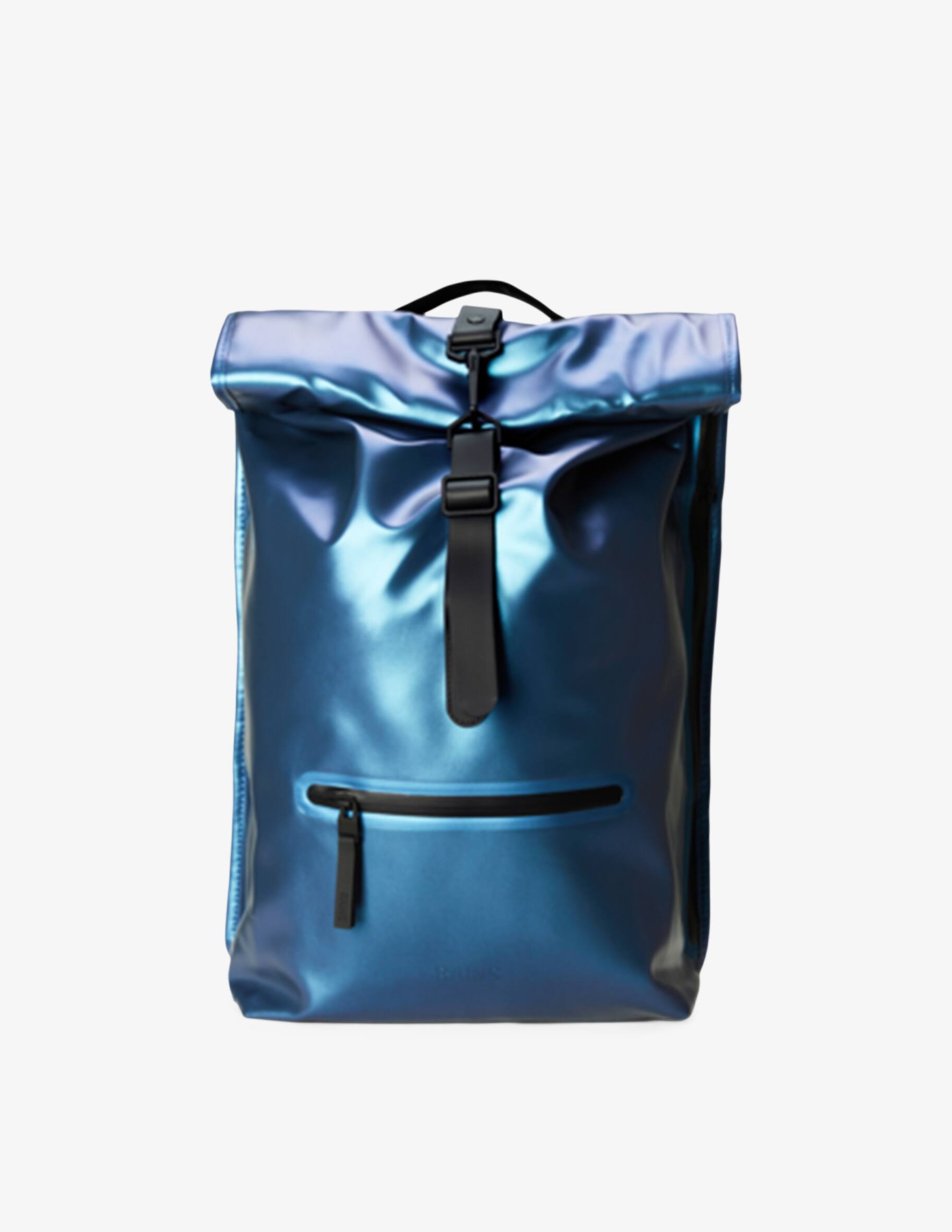 Shop Rains Rolltop Rucksack W3 on Rinascente