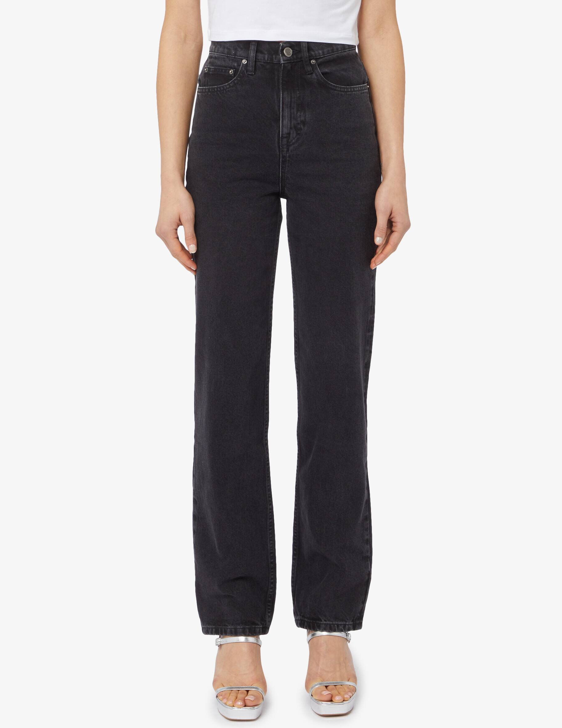 Shop Rotate Washed denim jeans on Rinascente
