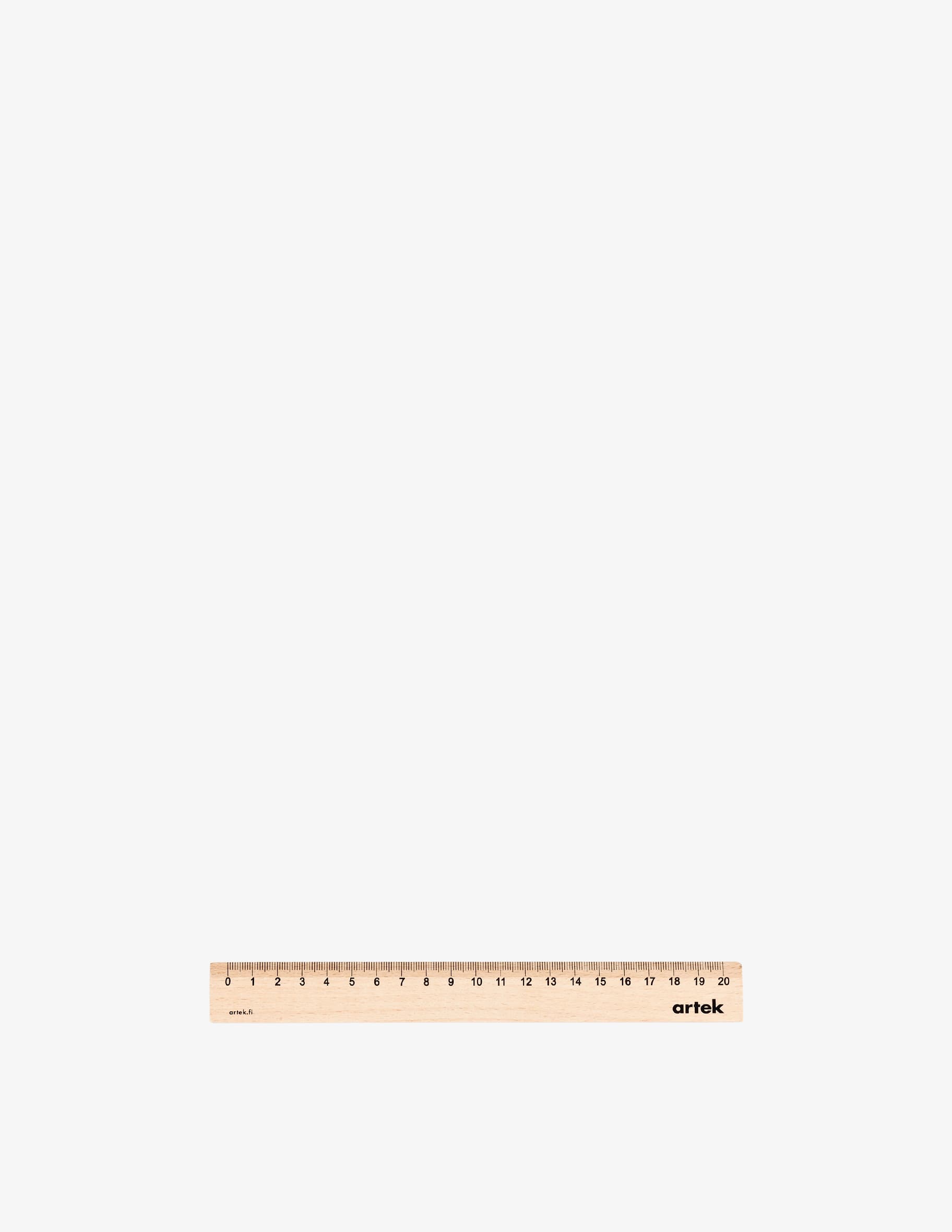 Shop Artek Ruler - 20 Cm on Rinascente