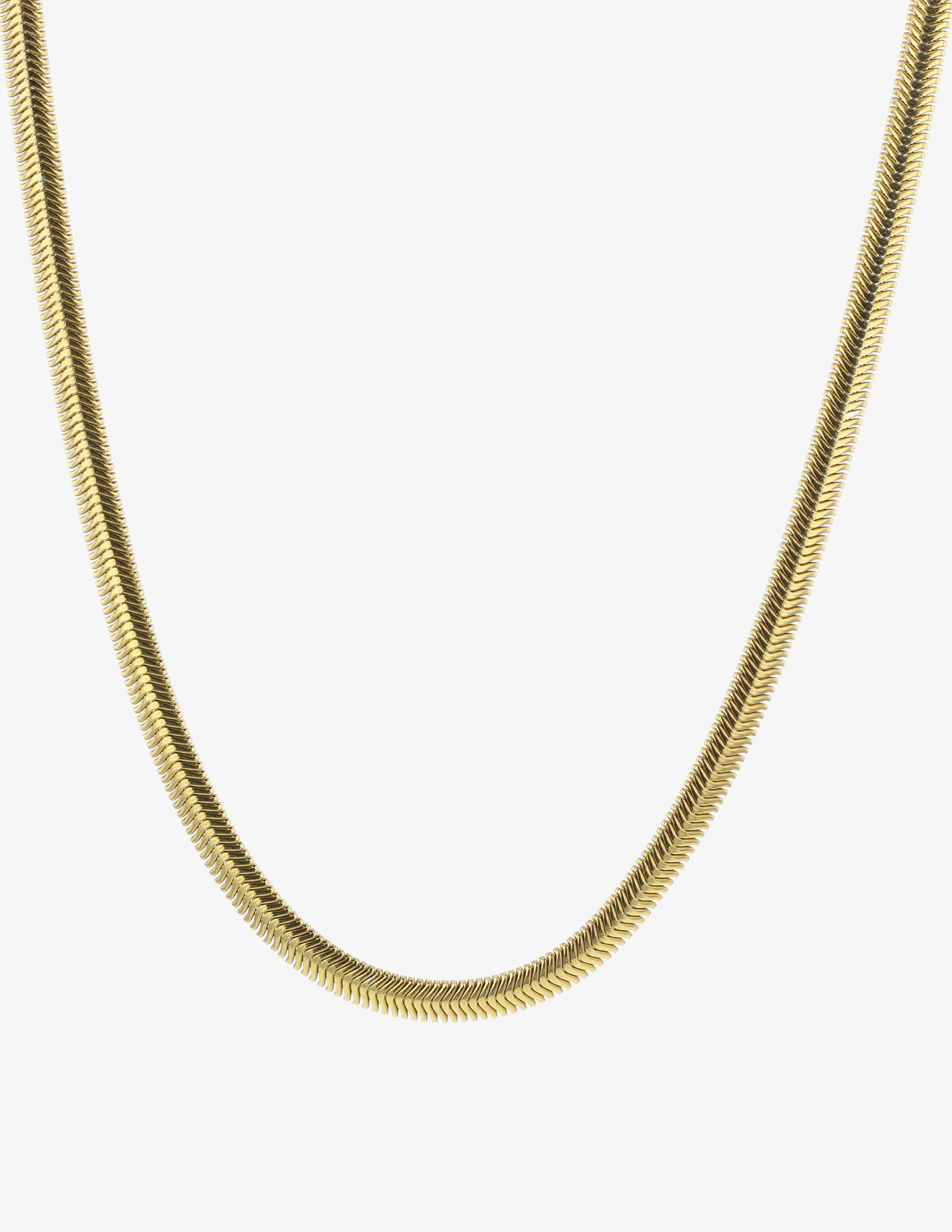 Shop HASLA Snake 18kt goldplated chain on Rinascente