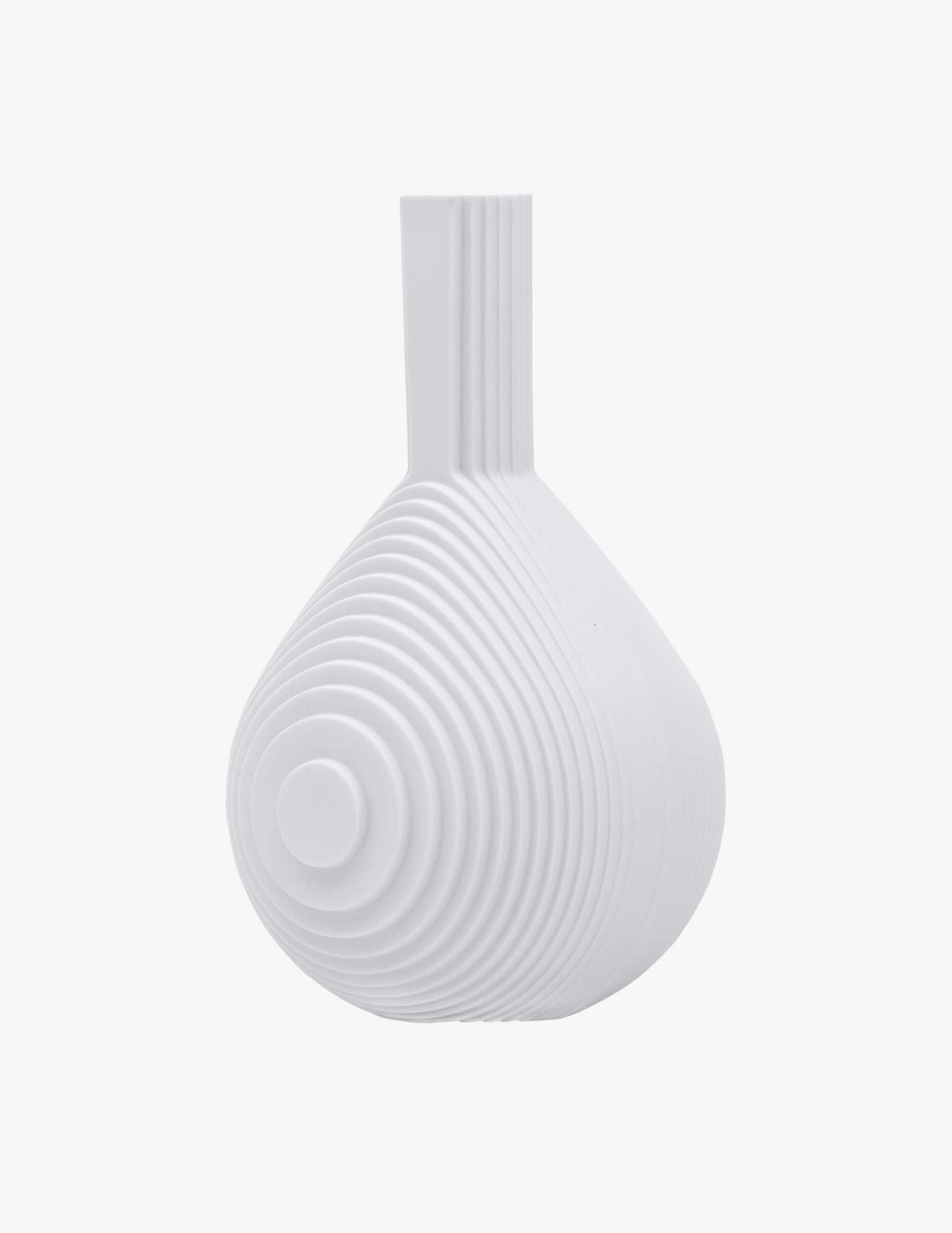 Shop Architectmade Flow Drop Vase - White on Rinascente