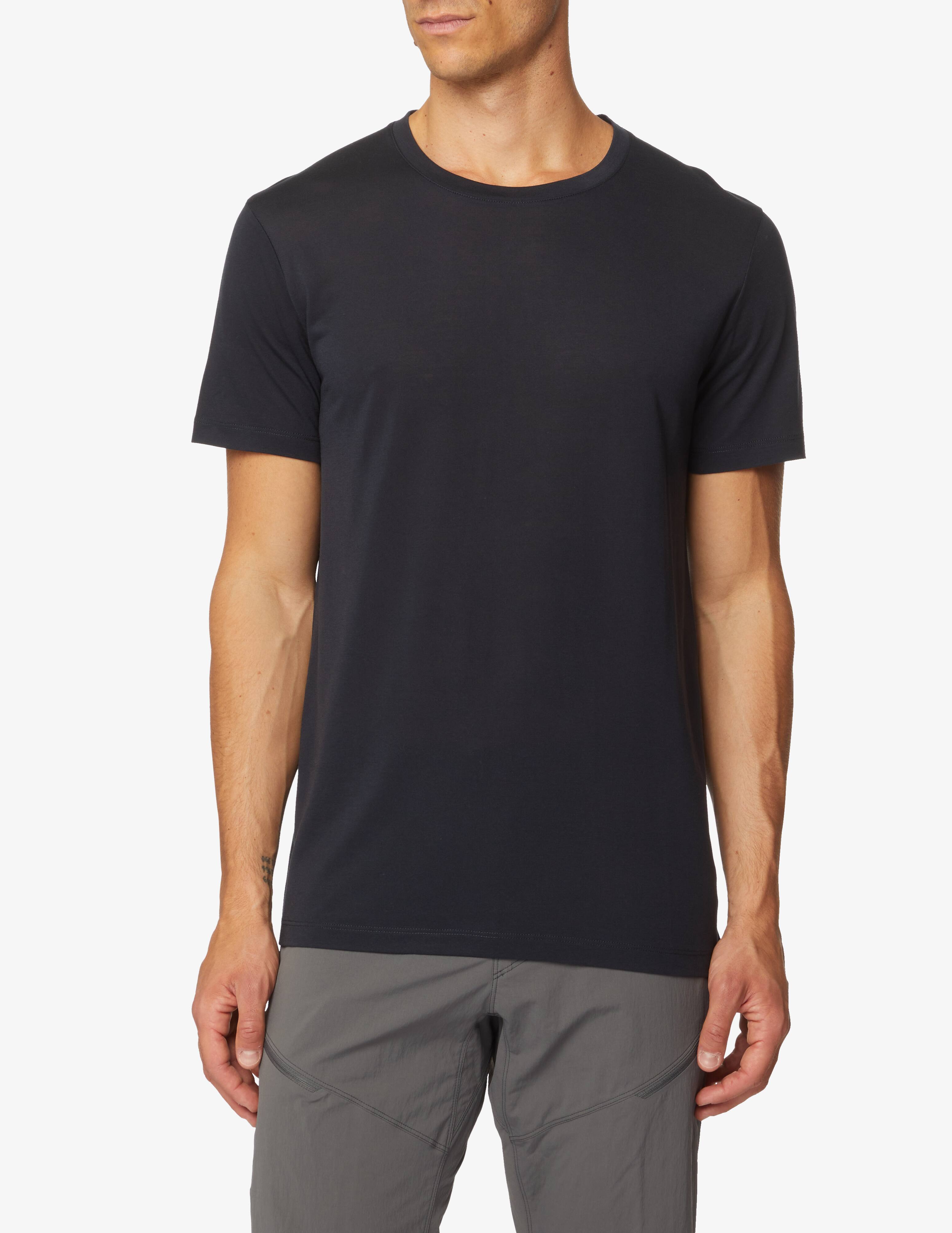 Shop Houdini Lyocell tencell t-shirt - Black on Rinascente