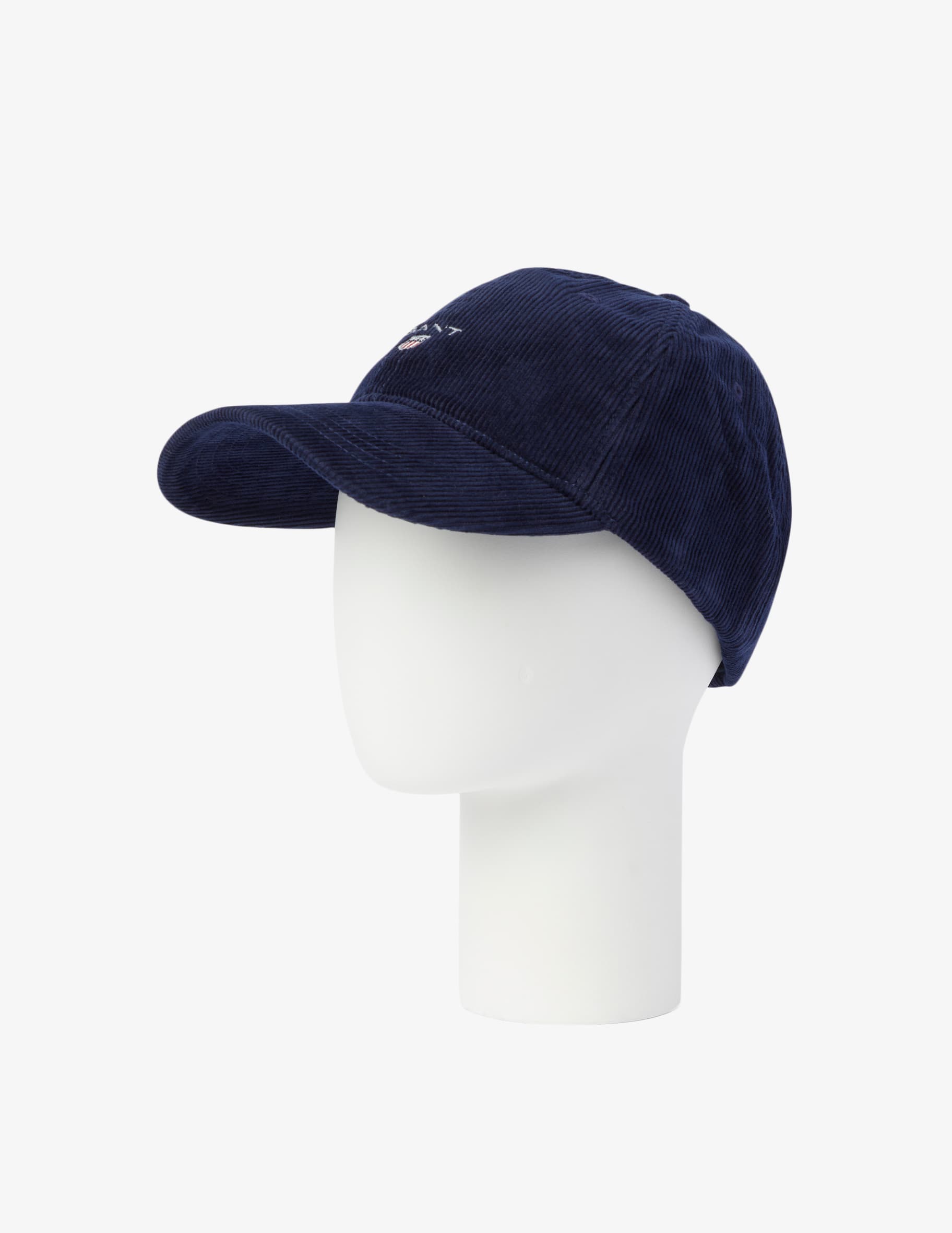 Shop Gant Corduroy baseball cap - Blue on Rinascente