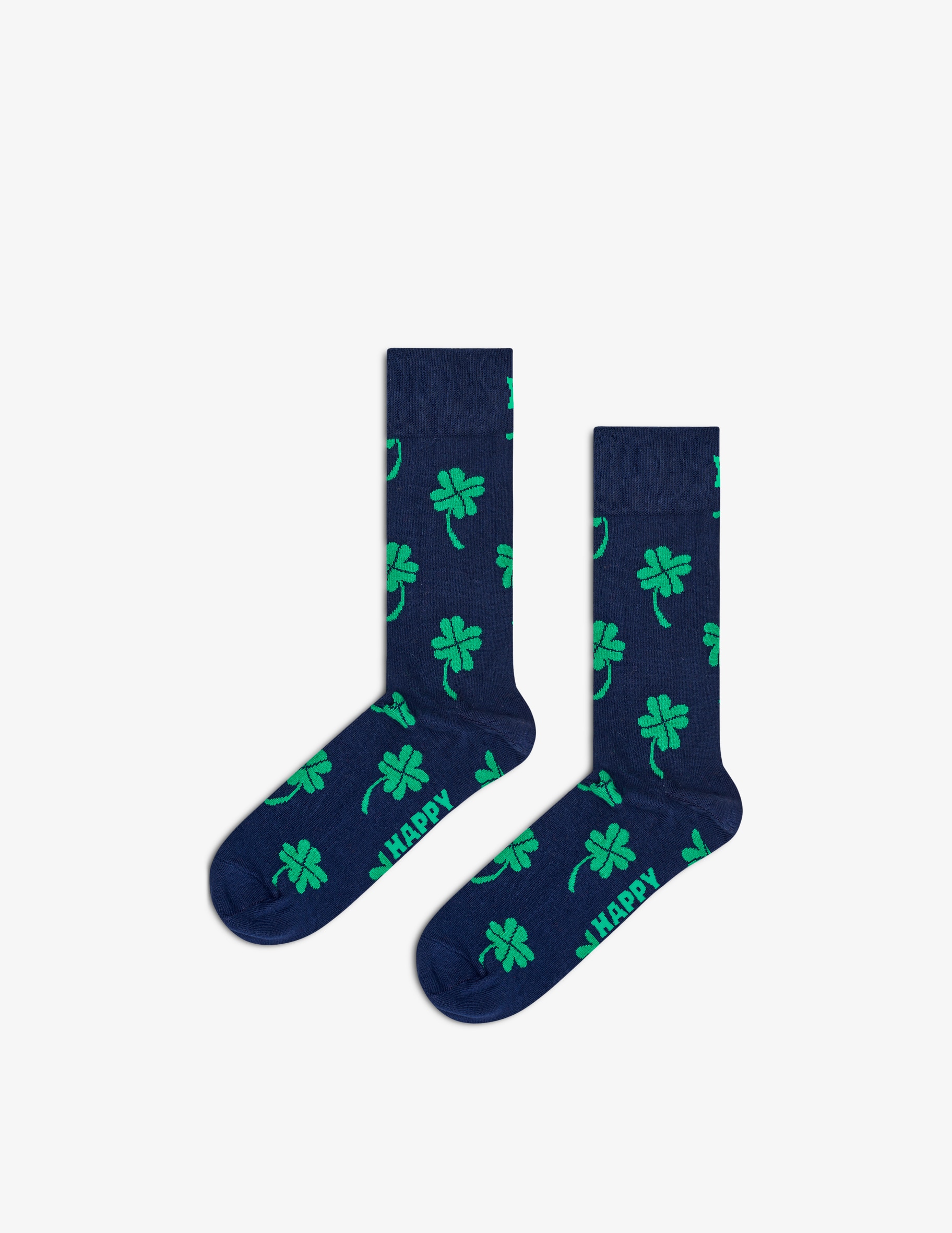 Shop Happy Socks Clover pattern socks on Rinascente