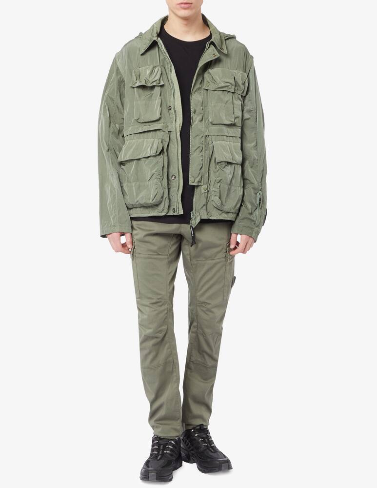 Shop Cp Company Chrome-r goggle utility jacket on Rinascente