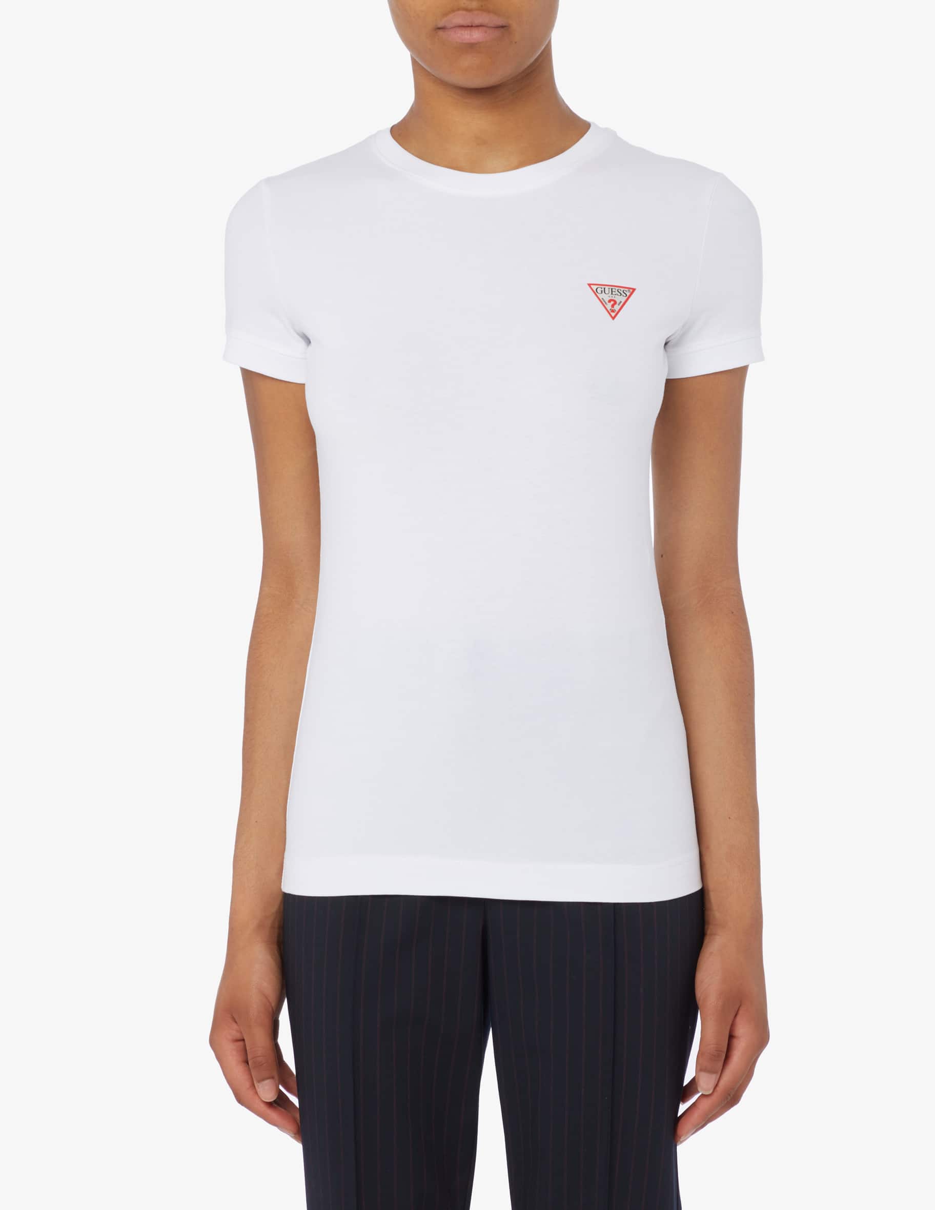 Shop Guess Mini logo t-shirt on Rinascente