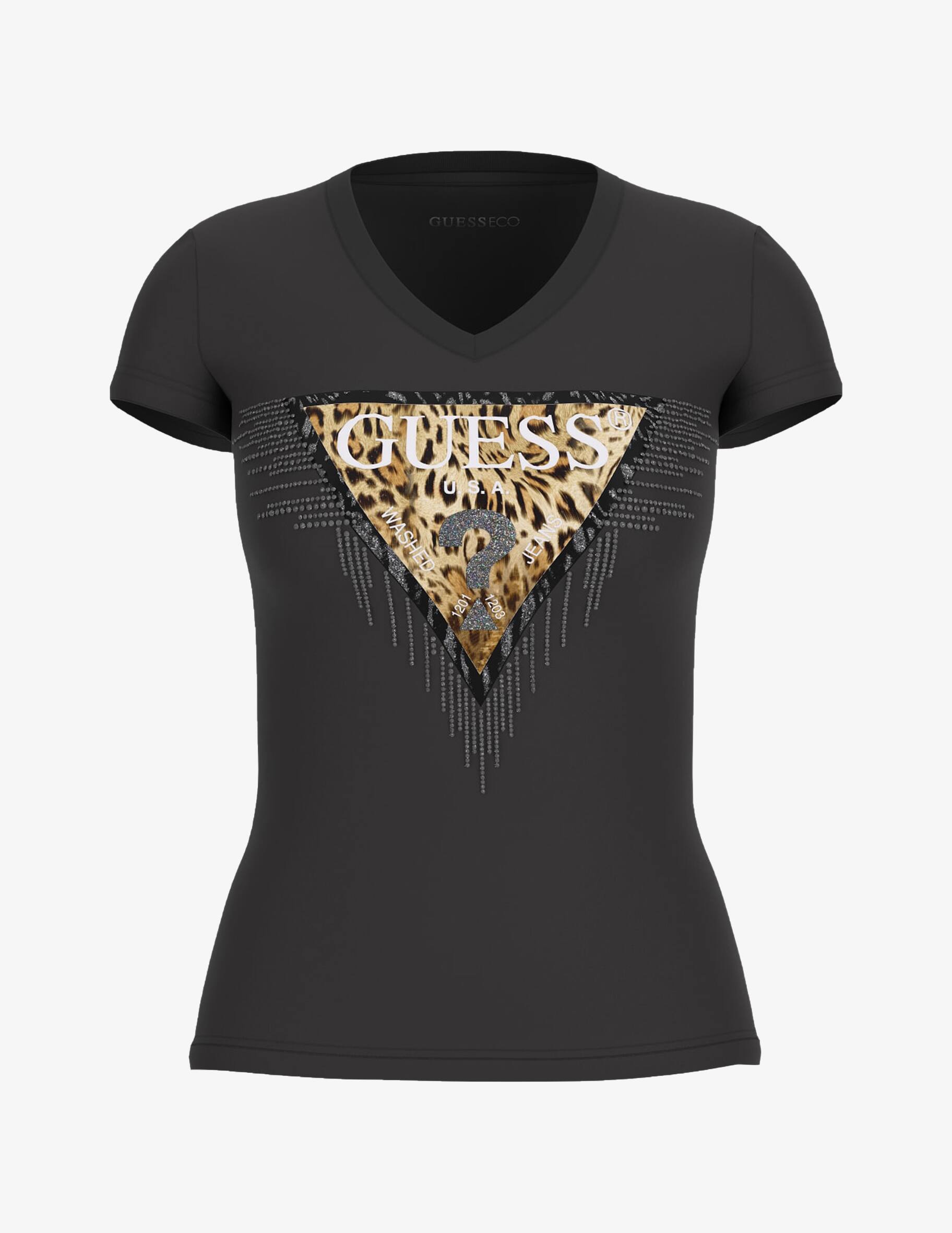 Shop Guess Tiger t-shirt on Rinascente
