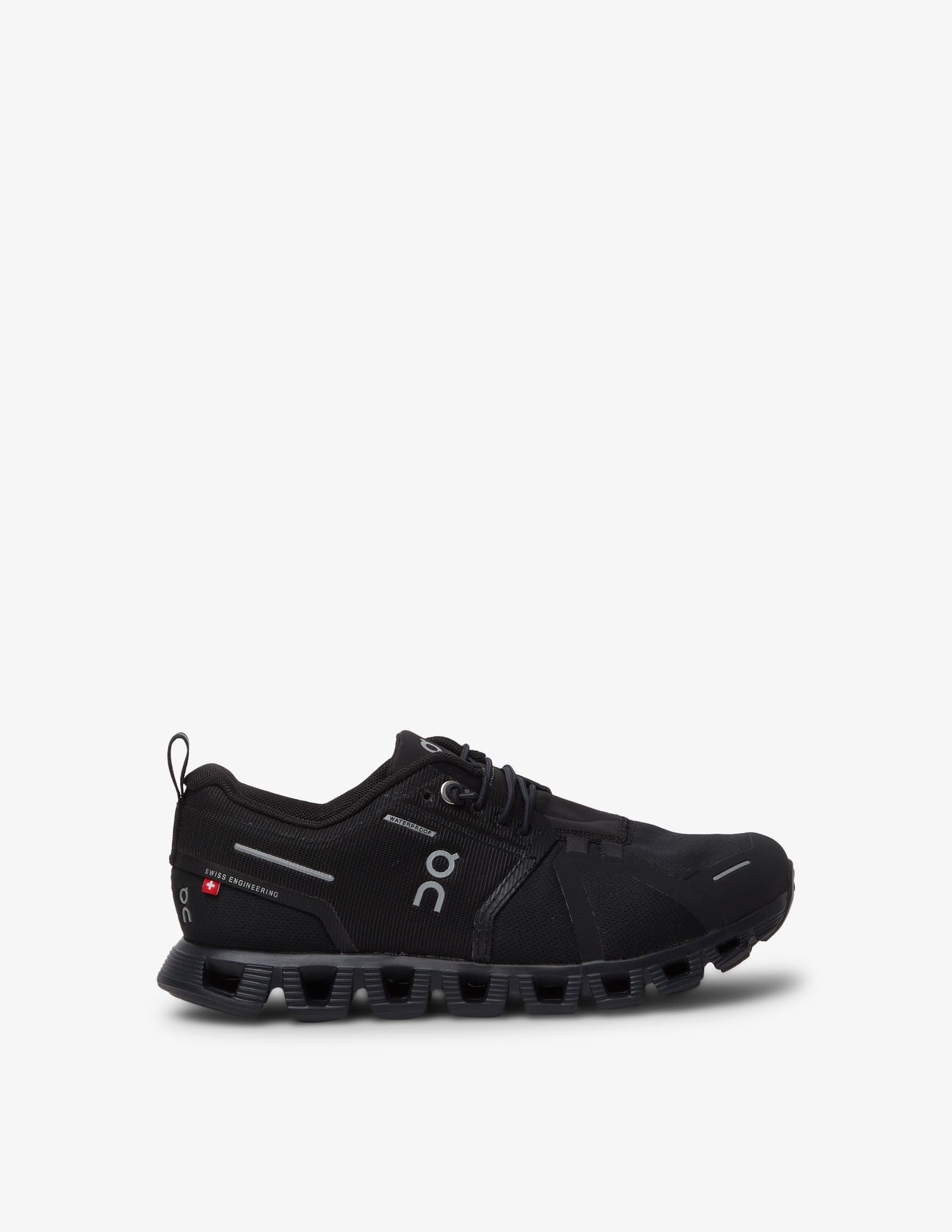 Shop On Running All black cloud 5 waterproof sneakers on Rinascente