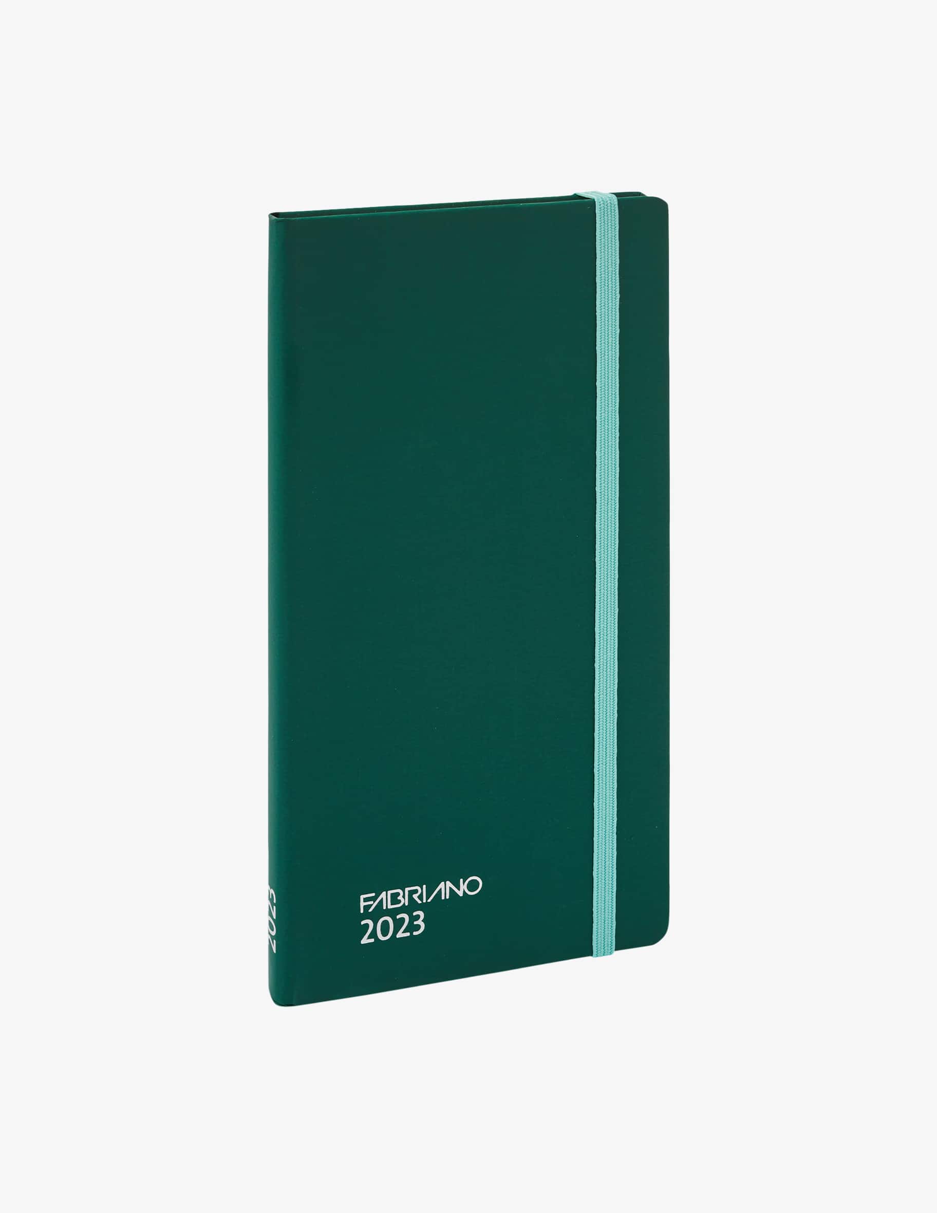 Shop Fabriano Boutique 2023 Ispira Weekly 8.5X16.5 Green - Green on ...