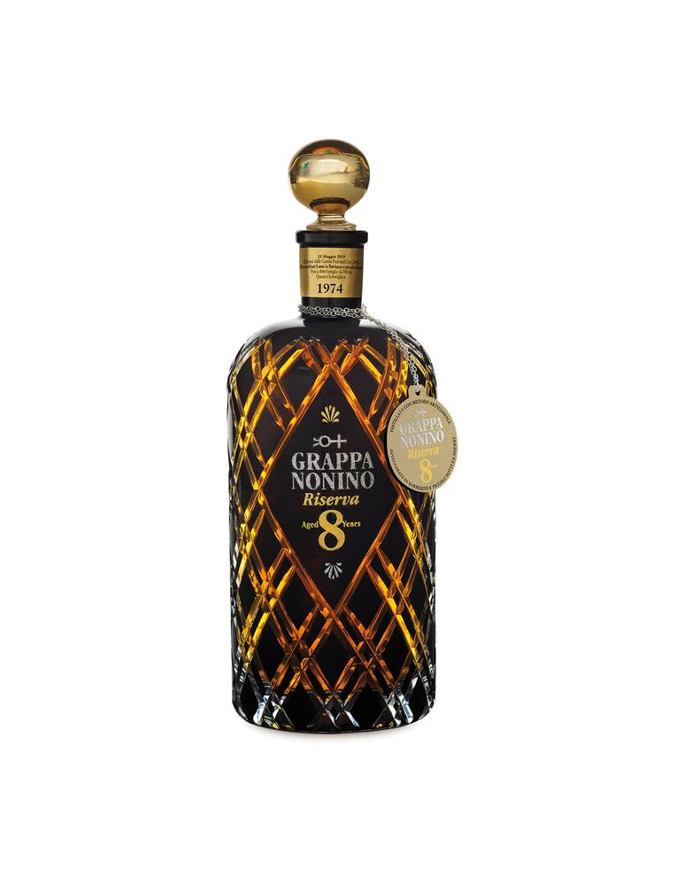 Shop Nonino Grappa Nonino Riserva Aged 8 Years 700ml in wooden case on ...