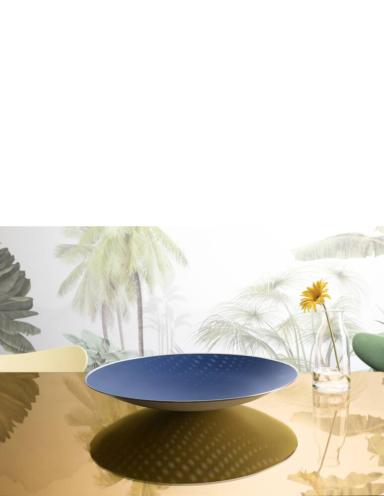 Acquista Alessi 100 Values Collection Centrotavola traforato - Blu su ... Acquista Alessi 100 Values Collection Centrotavola traforato - Blu su ...
