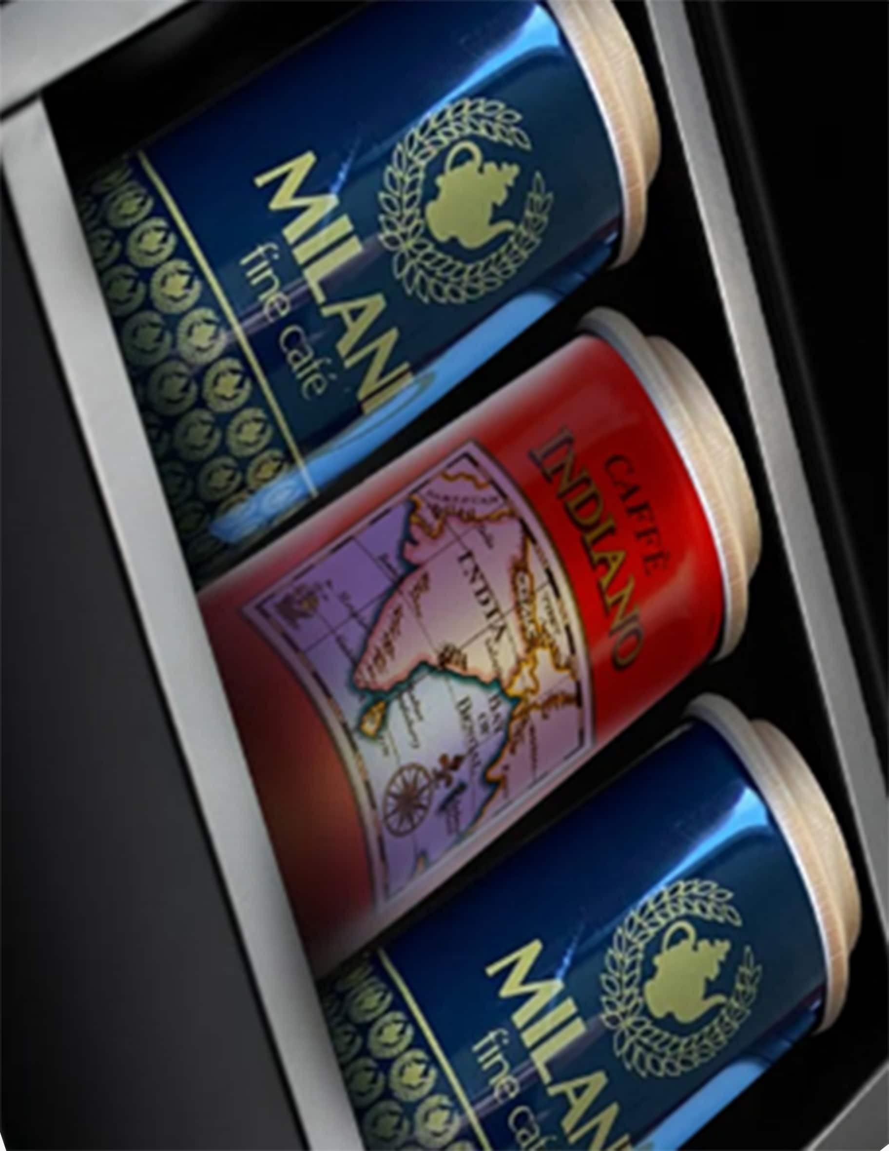 Acquista Milani Box Vintage Lattine da Caffè 3x125g su Rinascente