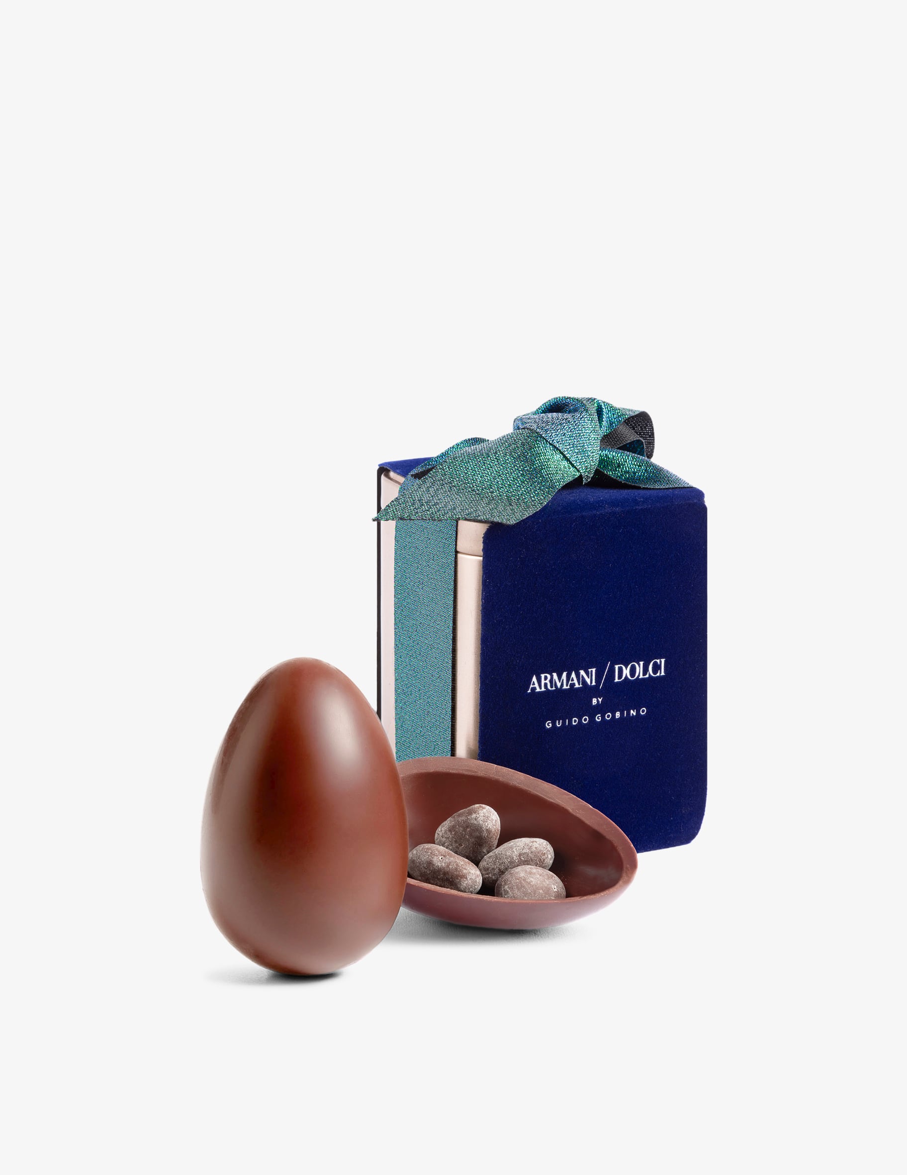 Shop Armani/Dolci Milk Chocolate Eggs and Cocoa Beans Tin 60g on Rinascente