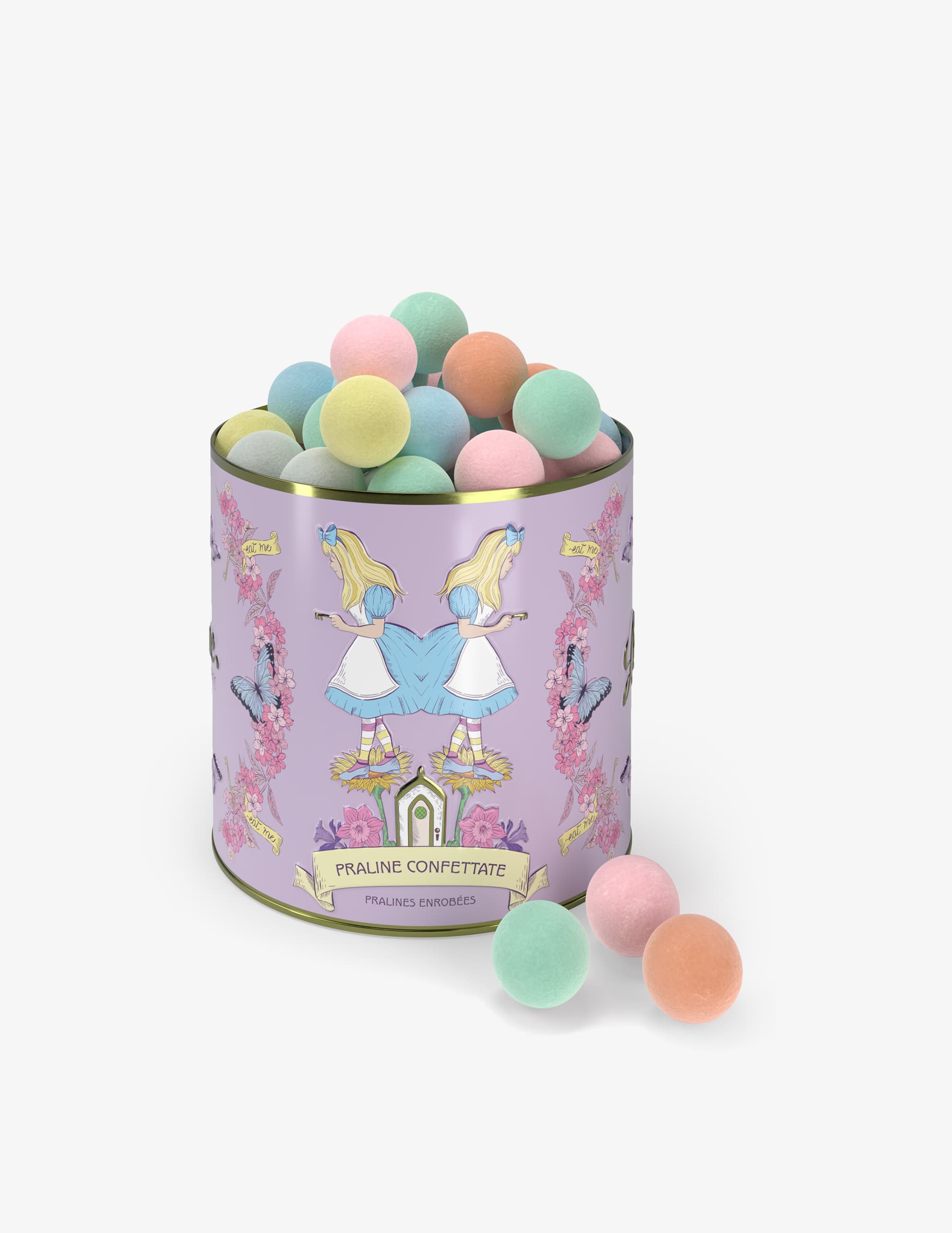 Shop Pastiglie Leone Tin with Mixed Sugared Pralines 2 Flavours 350g on ...