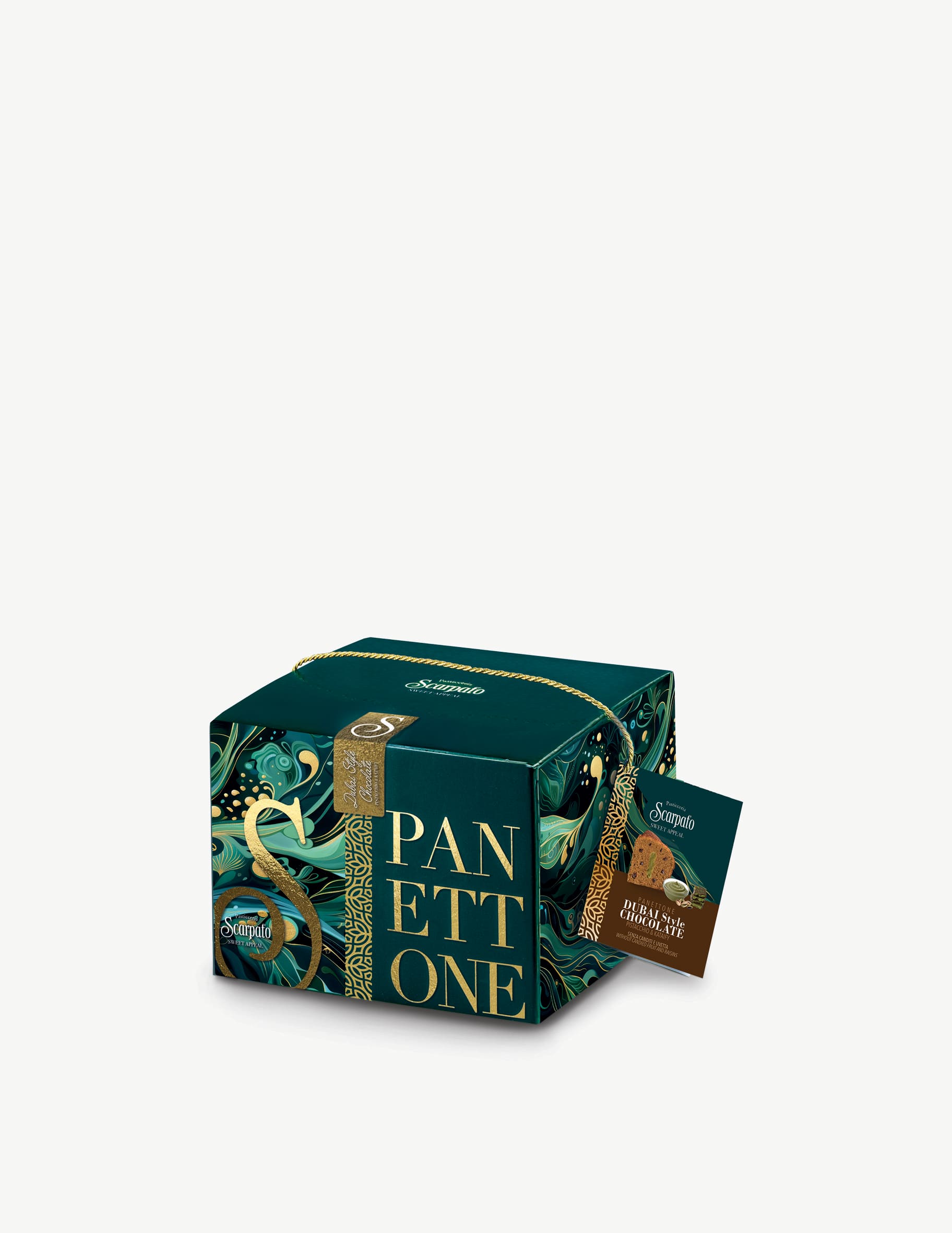 Shop Pasticceria Scarpato Panettone Dubai Style Chocolate 800g on ...