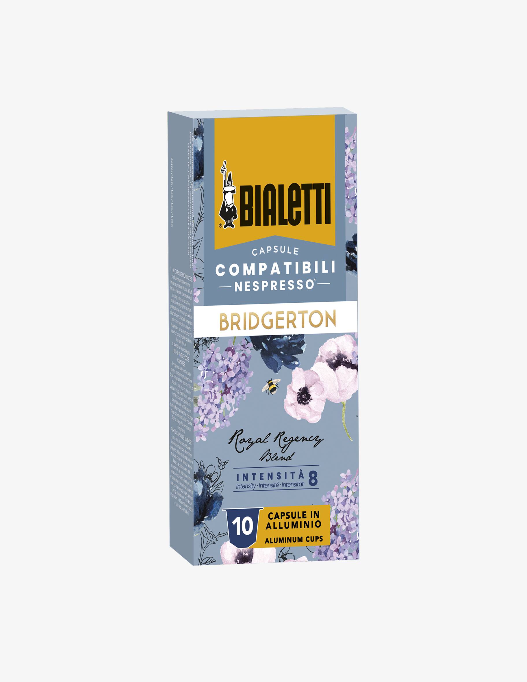 Shop Bialetti Box 10 Nespresso Compatible Capsules Bridgerton on Rinascente