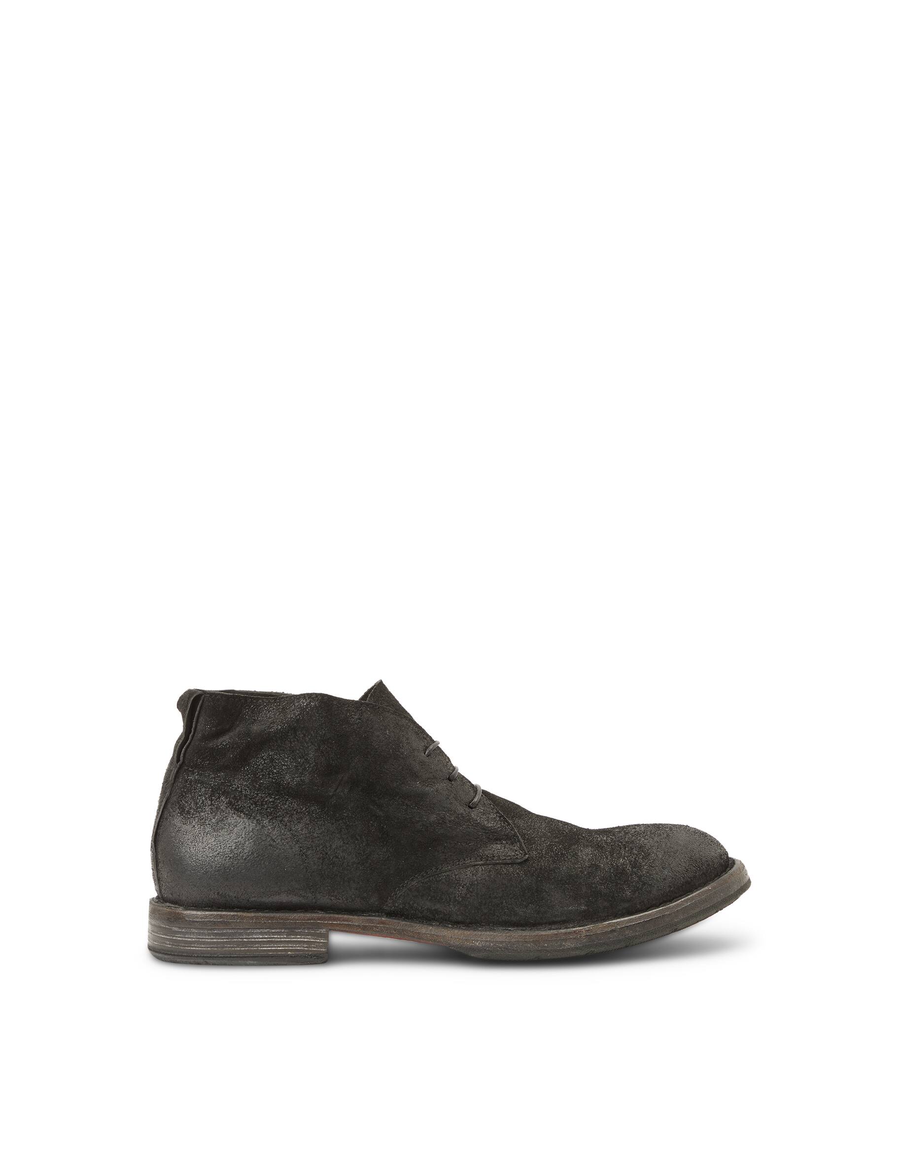 Shop Moma Desert leather boot on Rinascente