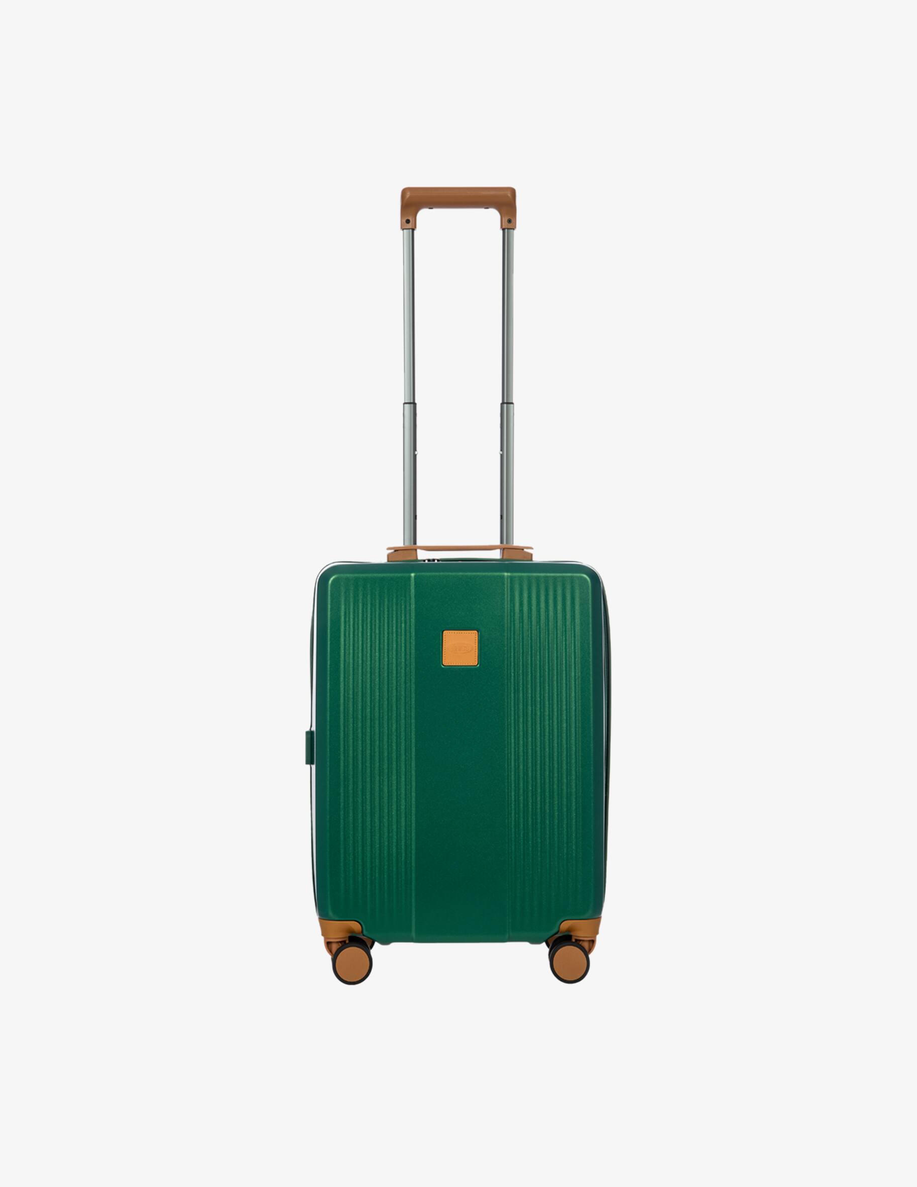 Shop Bric's Ravenna Trolley Carry On Luggage - Green on Rinascente