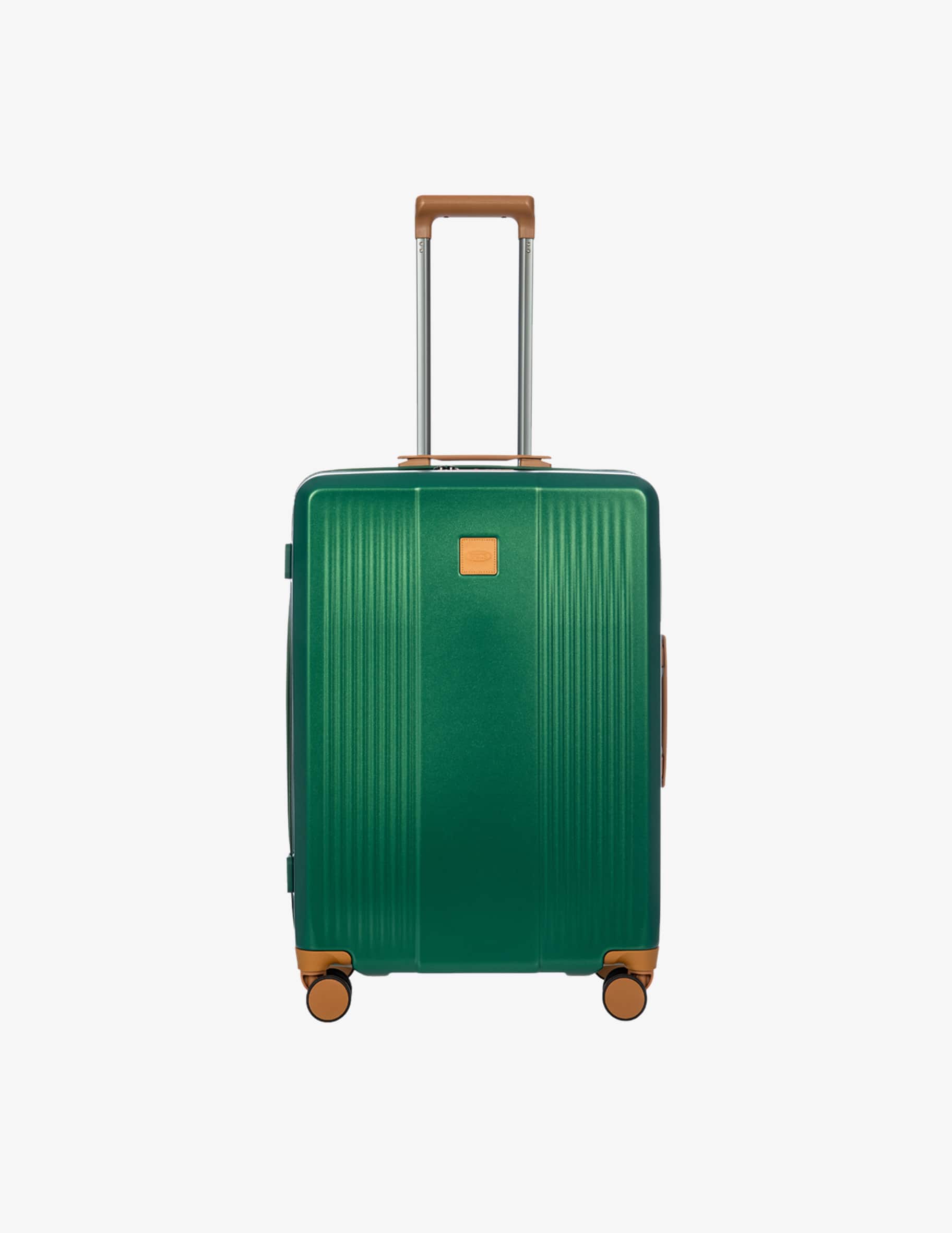 Shop Bric's Ravenna Trolley Medium Check-In Luggage - Green on Rinascente