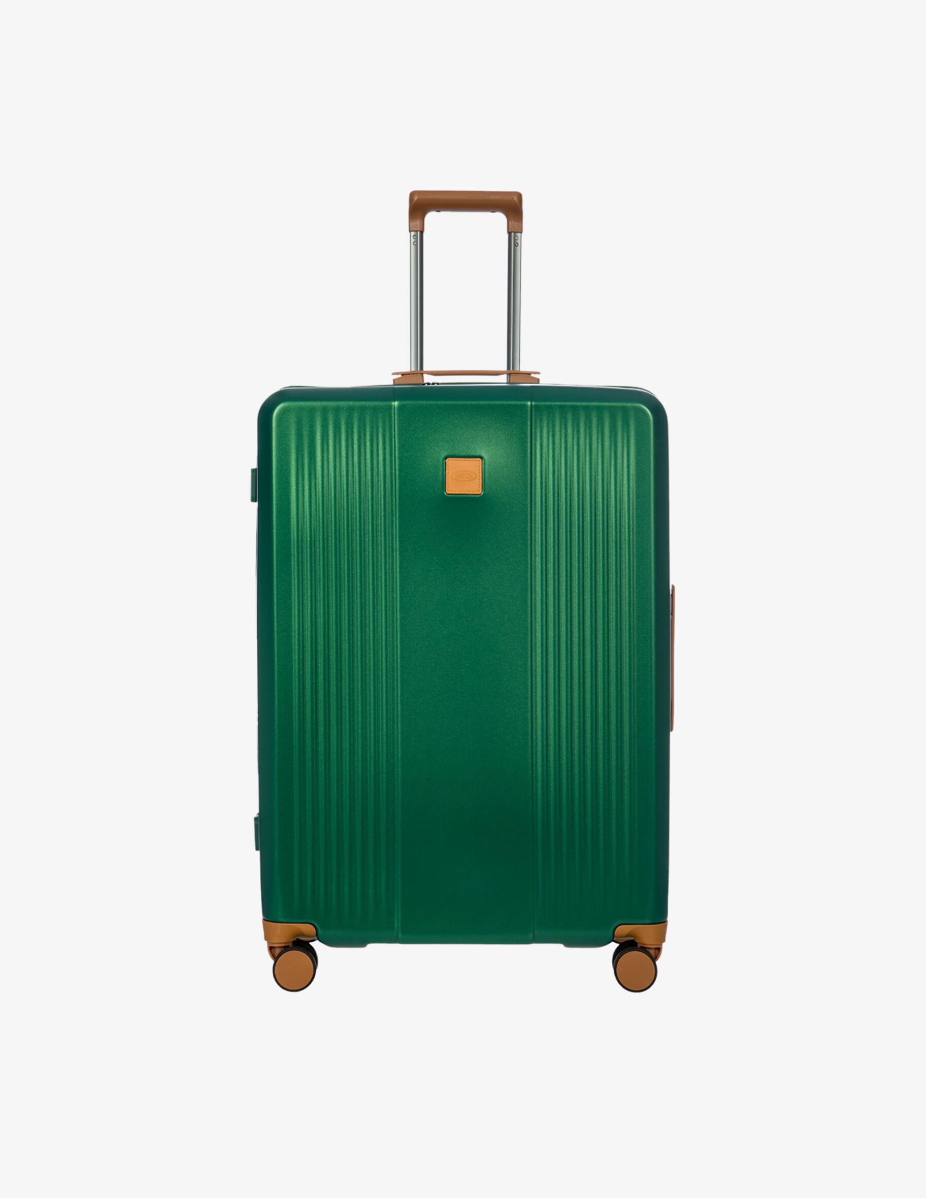 Shop Bric's Ravenna Trolley Large Check-In Luggage - Green on Rinascente