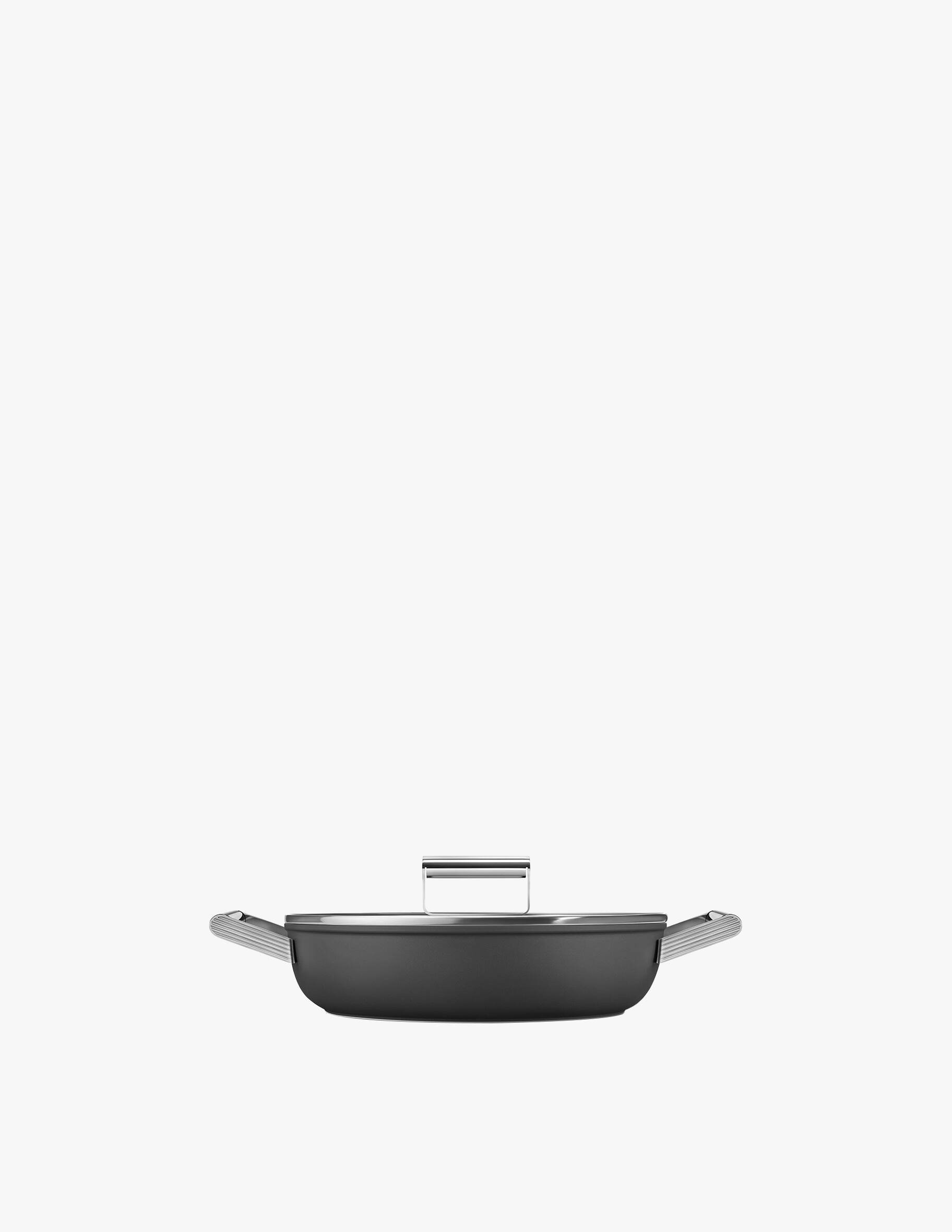 Shop Smeg Pan 50'S Style - Black on Rinascente