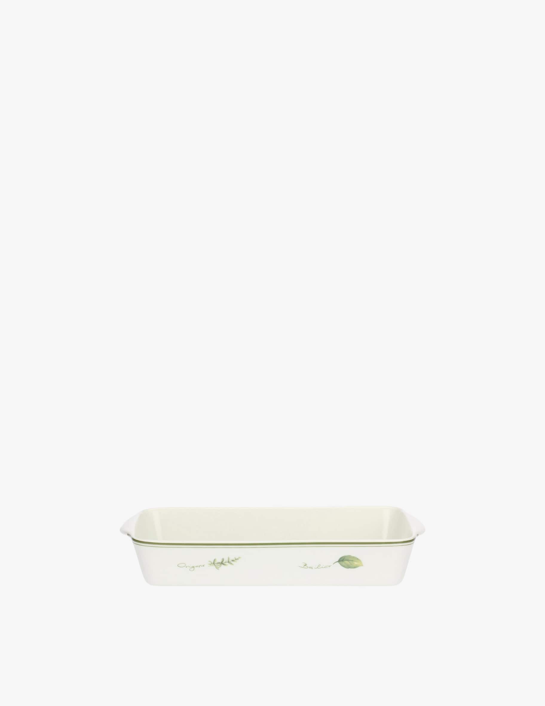 Shop La Porcellana Bianca Coltivia Rectangular baking tray M on Rinascente