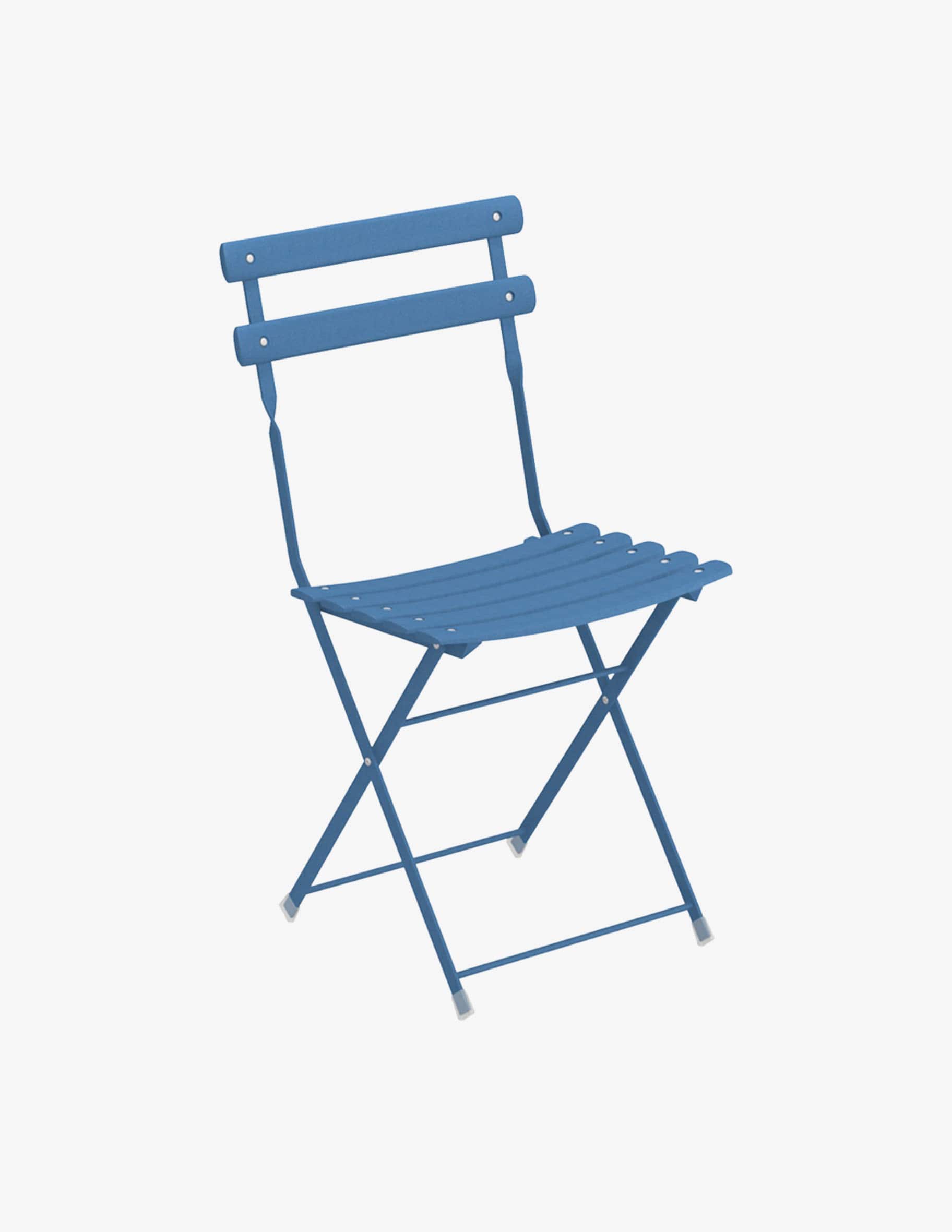 Shop Emu Arc En Ciel Folding Chair - Blue on Rinascente
