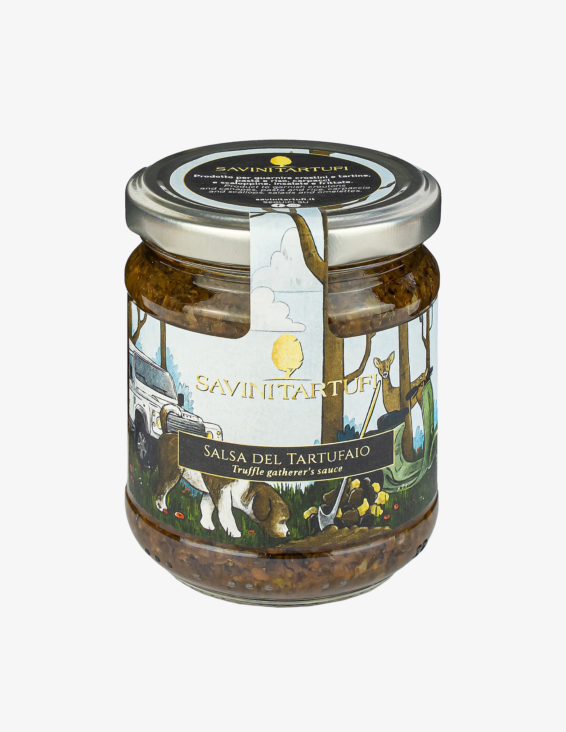 Shop Savini Tartufi Truffle gatherer’s sauce 180g on Rinascente
