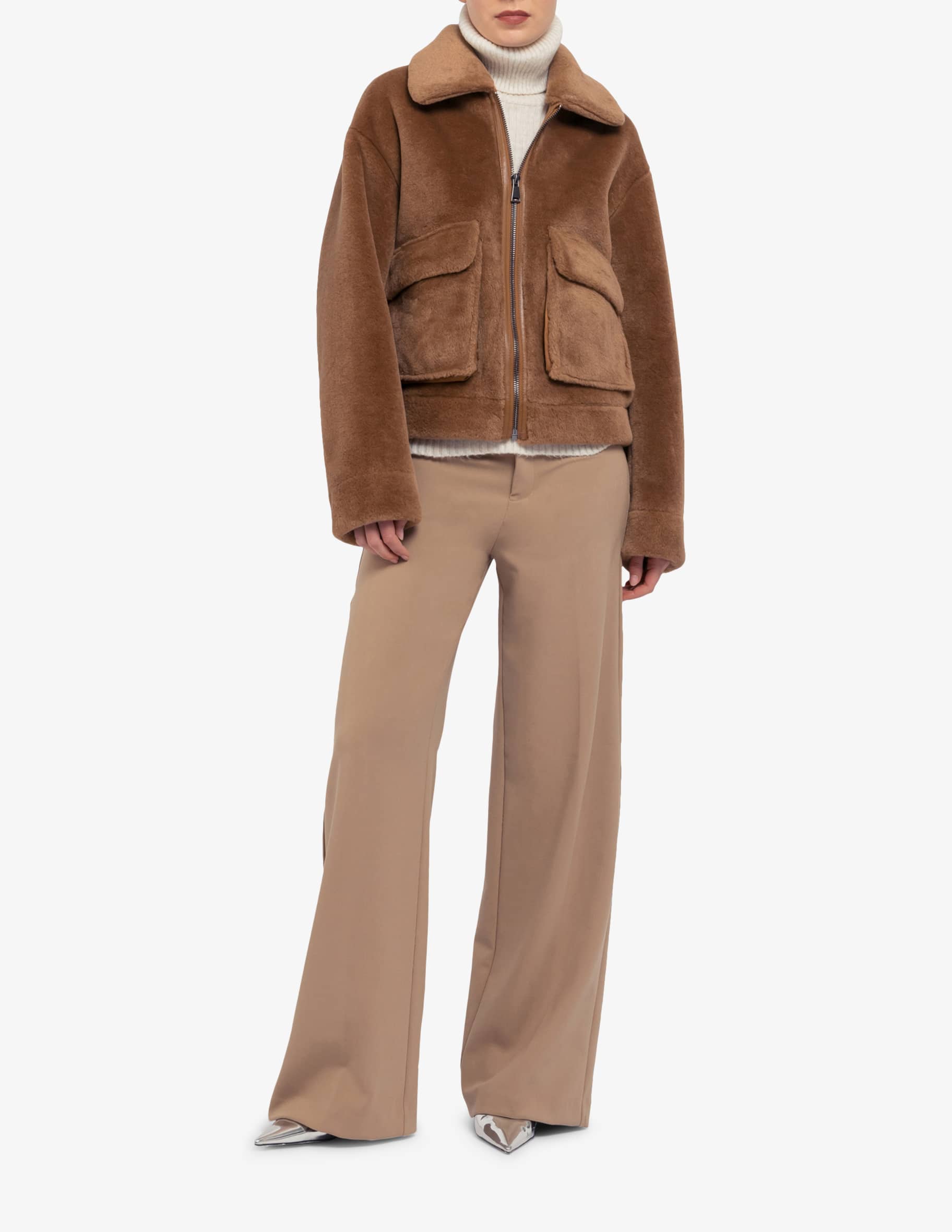 Shop urbancode Aviator jacket on Rinascente