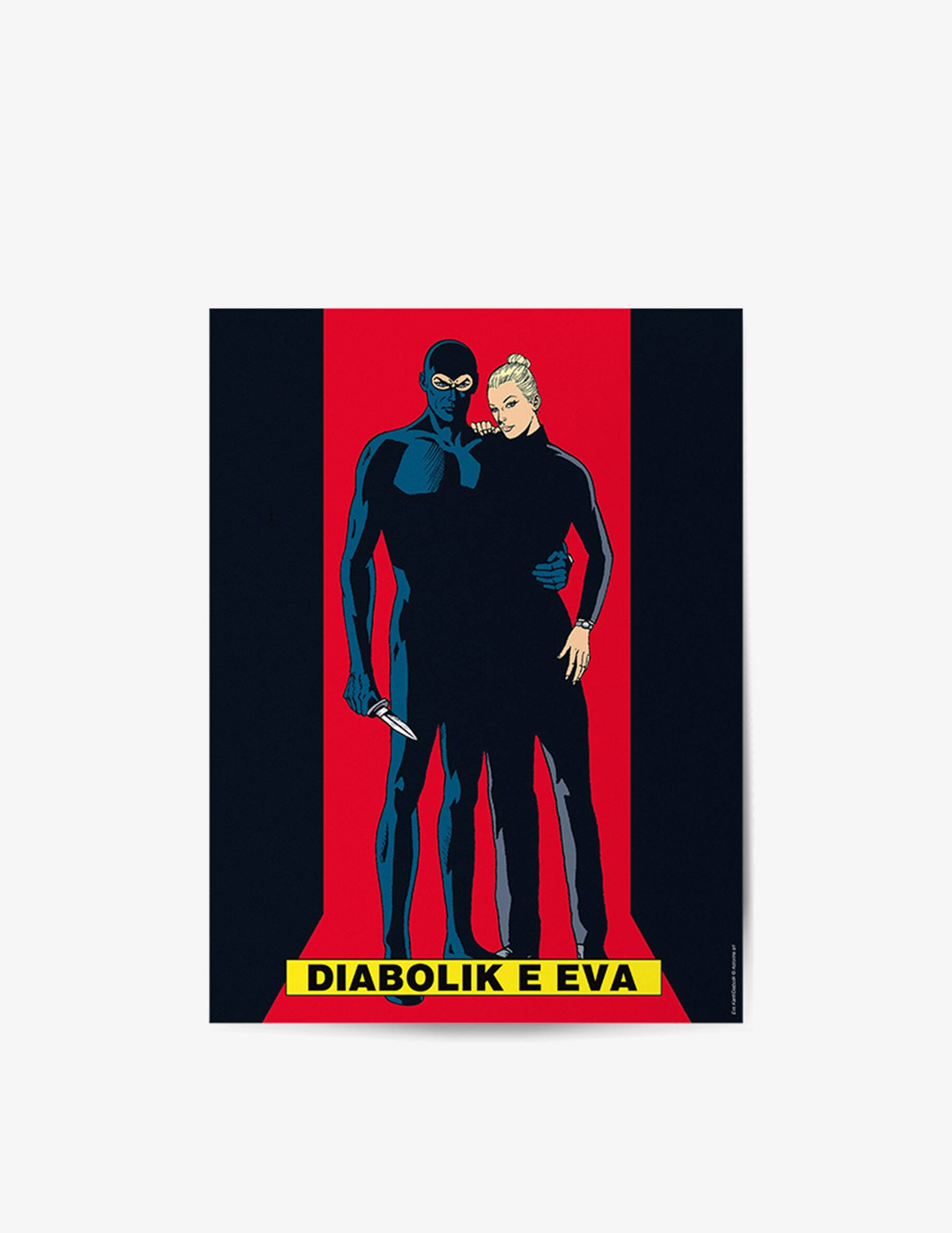 Eva Kant Eva + Diabolik Pugnale Poster - Rinascente.it